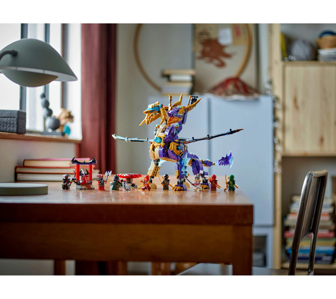 LEGO NINJAGO Arc Dragon of Focus Ninja Toy Set 71836 - 869 Pieces ...