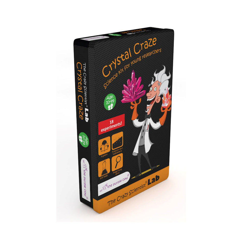 The Purple Cow The Crazy Scientist Lab Crystal Growing Kit – Toys"R"Us