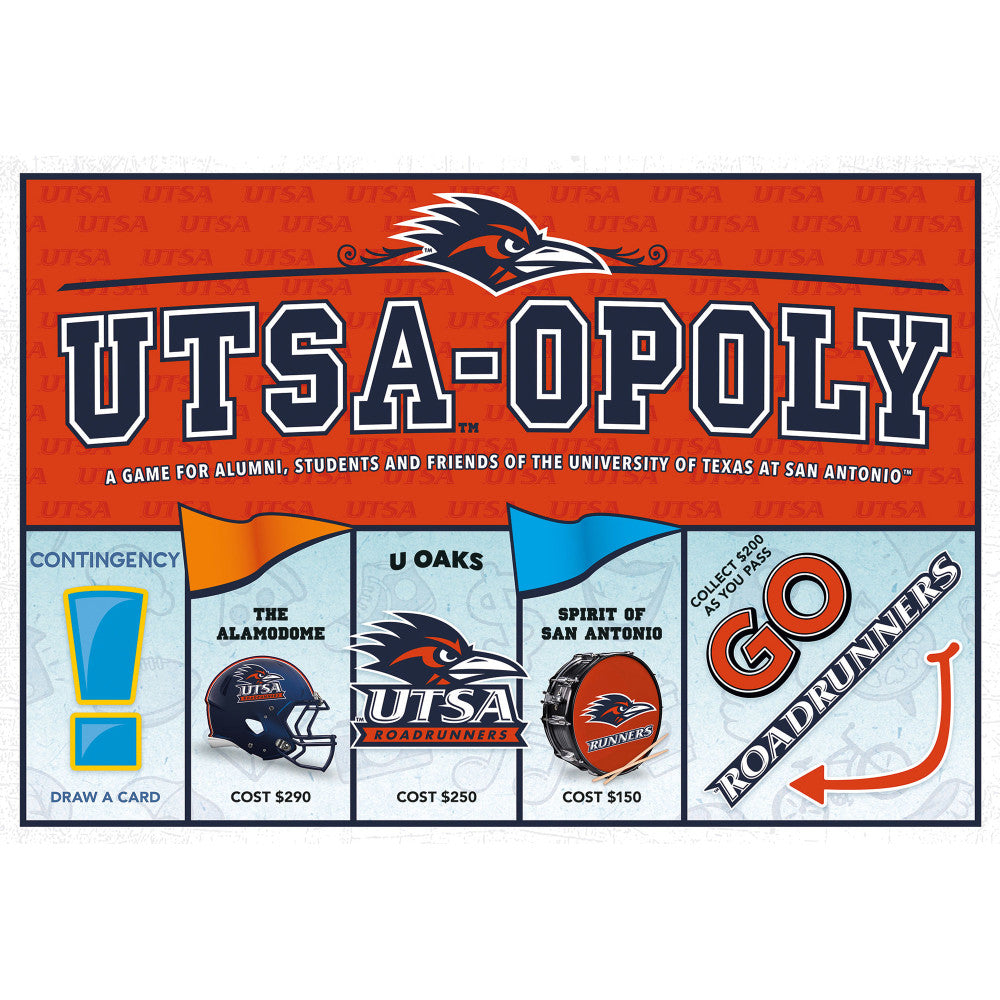 UTSA-Opoly University Themed Board Game for Ages 8+ – Toys"R"Us