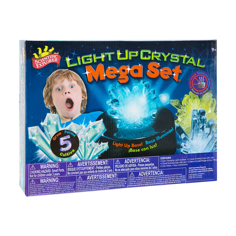 Scientific Explorer Light Up Crystal Growing Kit – Toys"R"Us