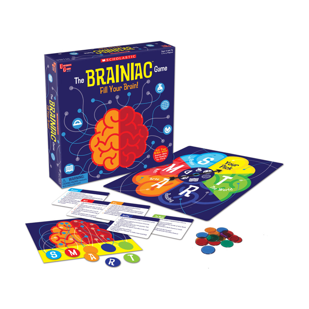 Scholastic The Brainiac Game - Educational Trivia Board Game – Toys"R"Us