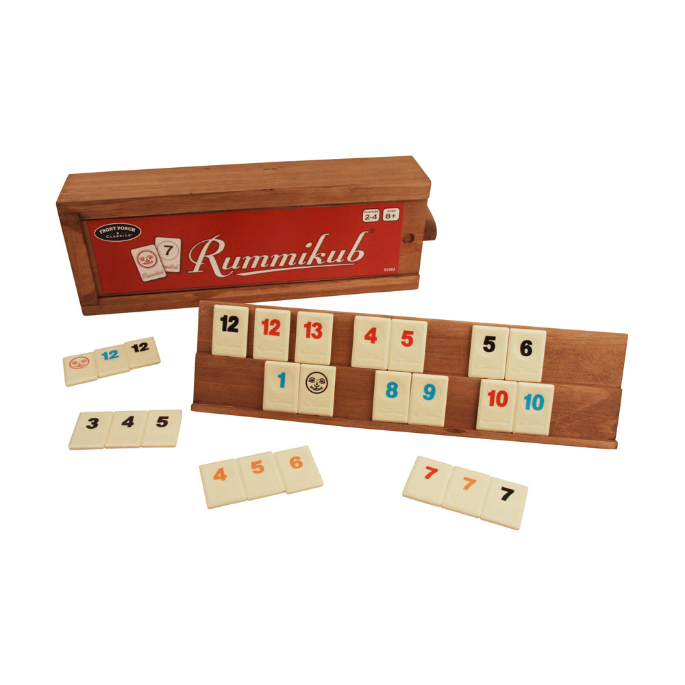 Rummikub Classic Strategy Game with Wooden Storage Box – Toys"R"Us