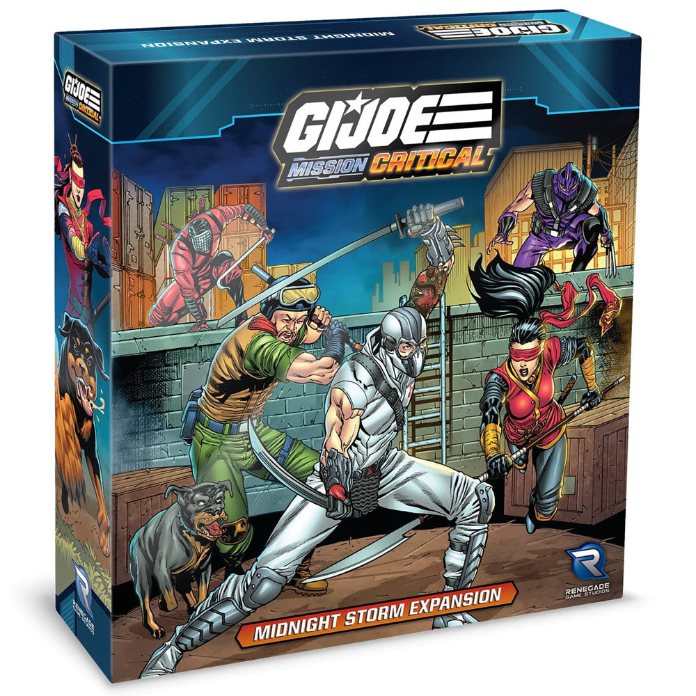 G.I. JOE Mission Critical: Midnight Storm Expansion Miniatures Board G ...