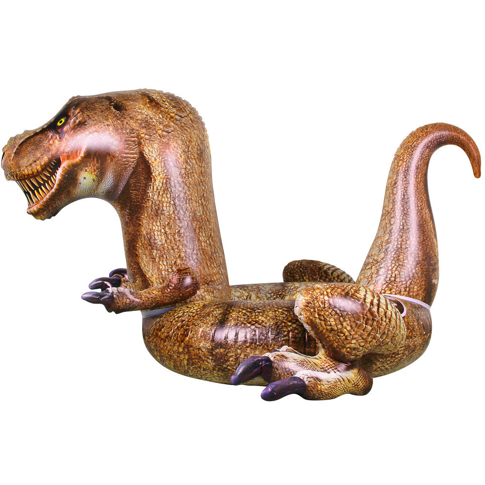 CocoNut Float Jumbo T-Rex Pool Ring - 83"x43" Inflatable Raft – Toys"R"Us