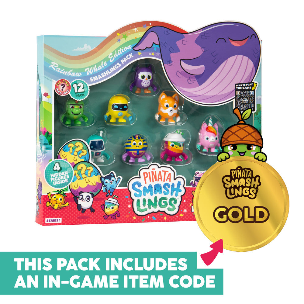 Pi√±ata Smashlings Deluxe Blind Pack: 12 Collectible Figures - Rainbow ...