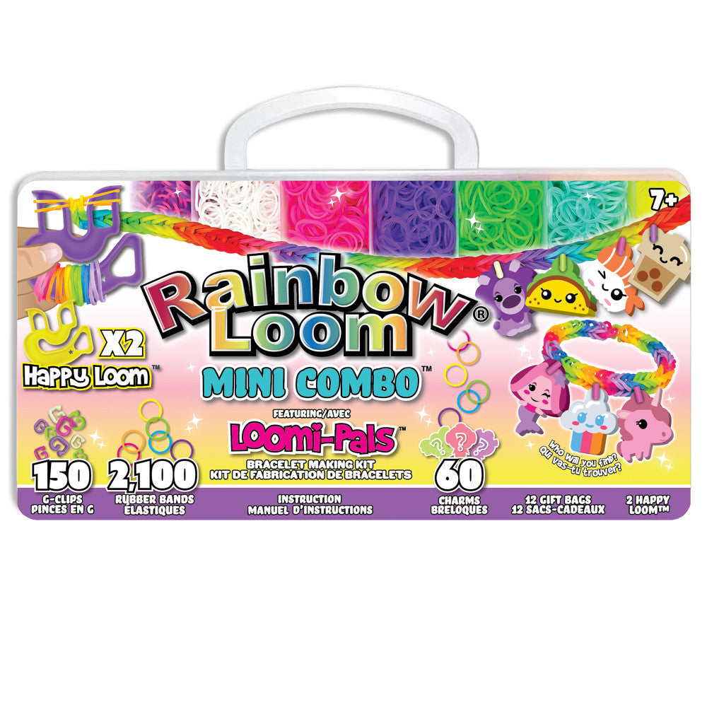 Rainbow Loom Loomi Pals Mini Combo Craft Kit - Collectible Charms ...