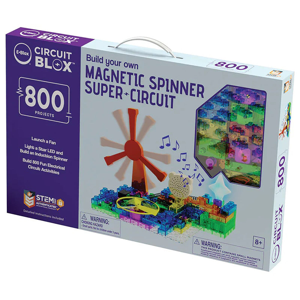 E-Blox Circuit Blox Magnetic Induction Spinner Super Circuit - STEM To ...