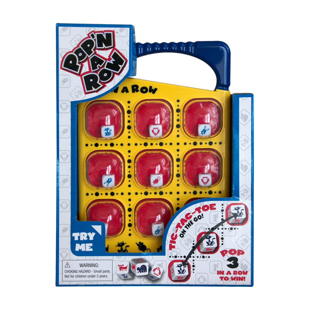 Pop'N A Row Interactive Tic-Tac-Toe Game – Toys"R"Us