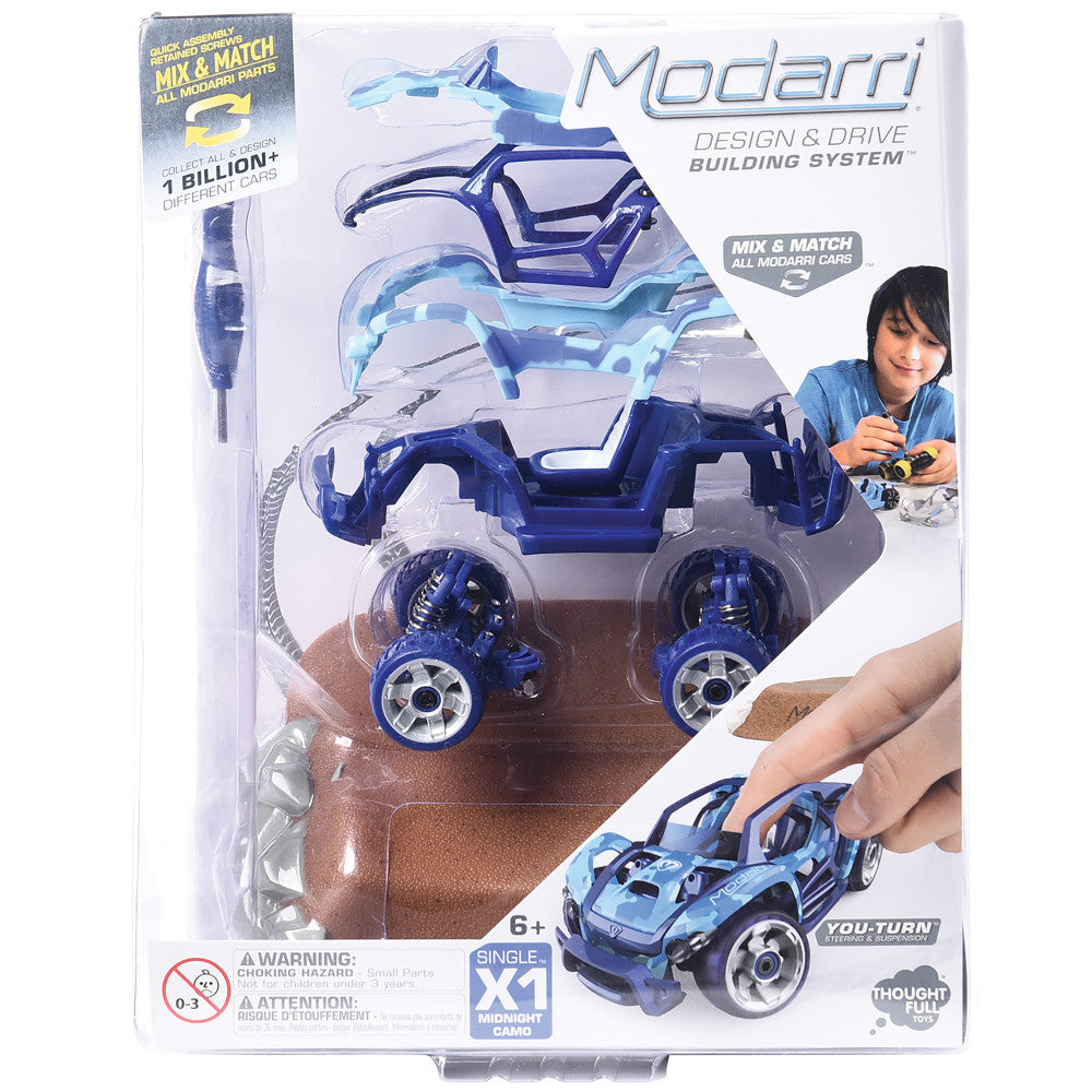 Modarri Midnight Camouflage DIY Toy Car - Design, Build & Drive Experi ...