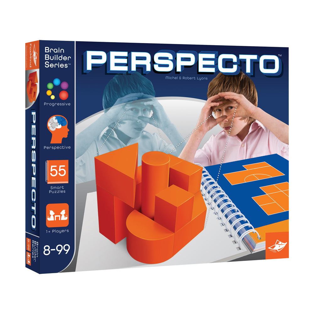 FoxMind Brain Builder Series Perspecto Geoblock 3D Puzzle Game – Toys"R"Us