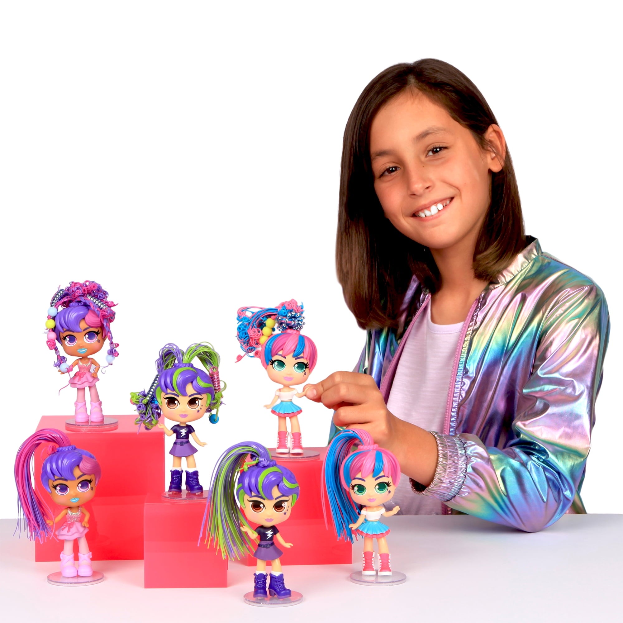 Basic Fun! CurliGirls Bayli Birthday Magic Hair Doll – Toys"R"Us
