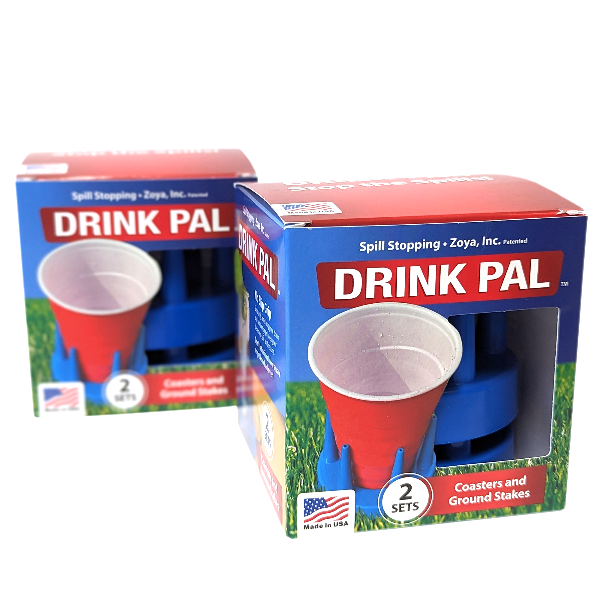 Zoya Drink Pal Coaster Set of 4 - Vibrant Table Protectors – Toys"R"Us