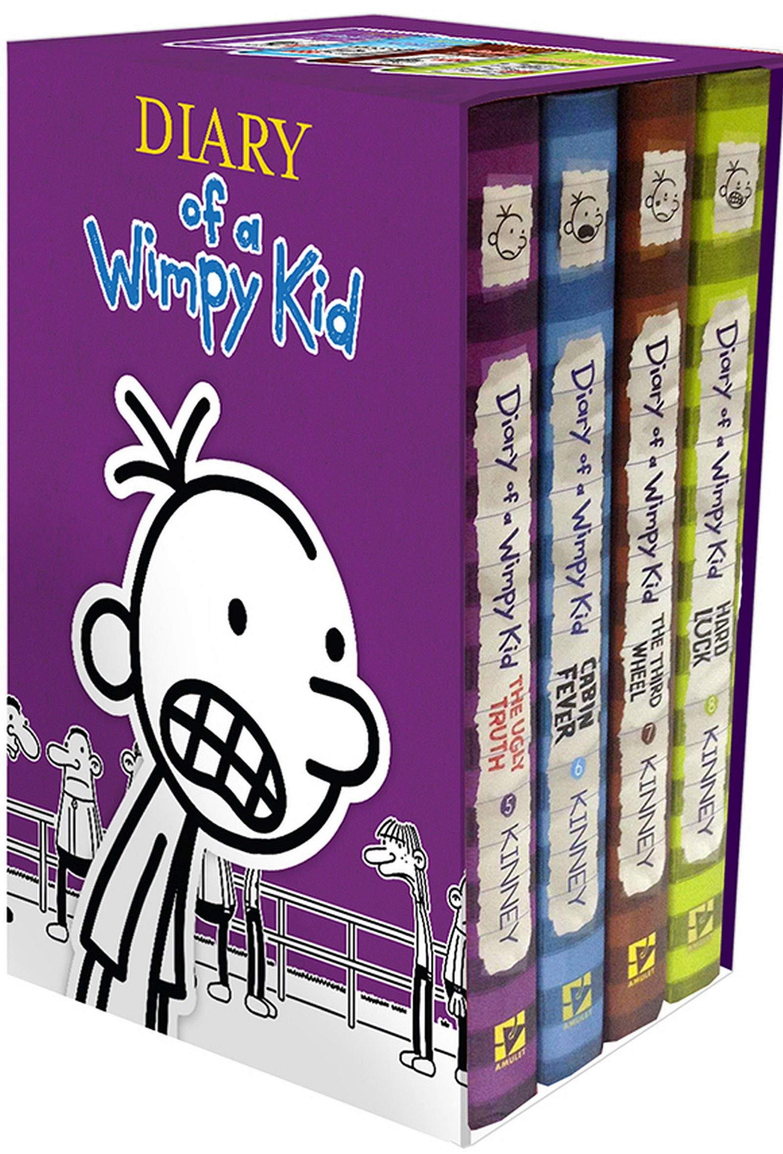 Diary of a Wimpy Kid Box Set: Books 5-8 Hardcover Collection – Toys"R"Us