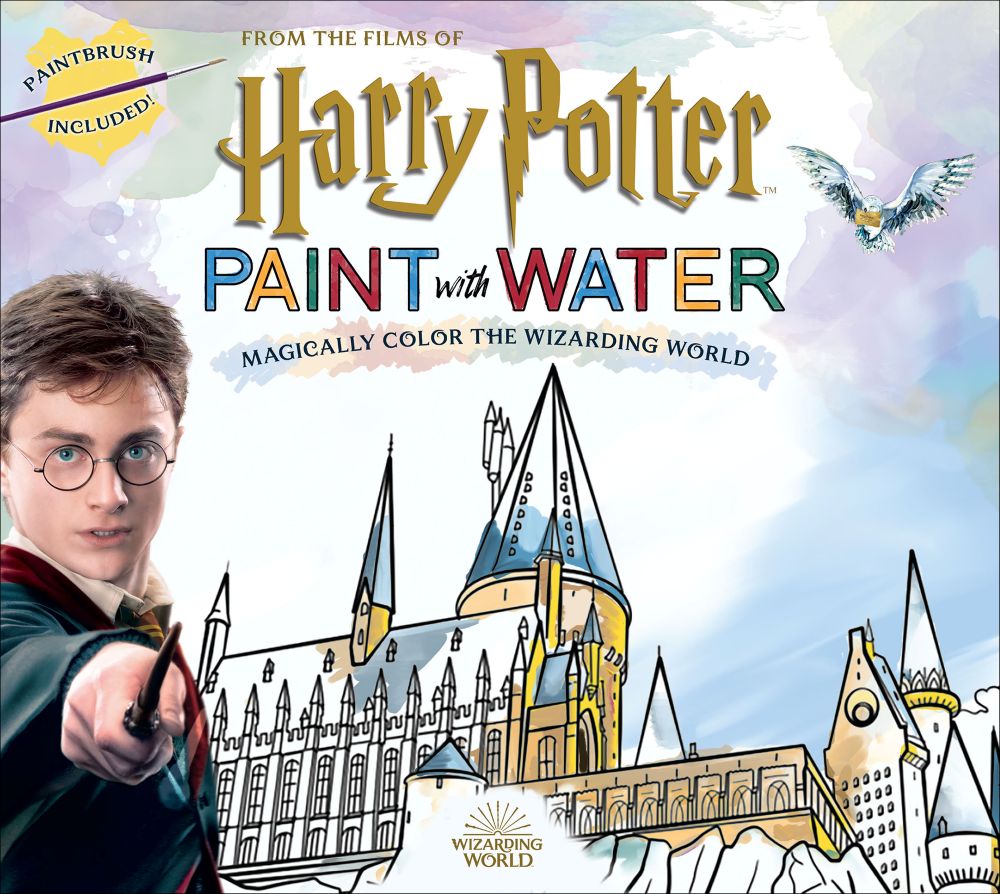 Harry Potter Watercolor Magic: Paint with Water Paperback – Toys"R"Us