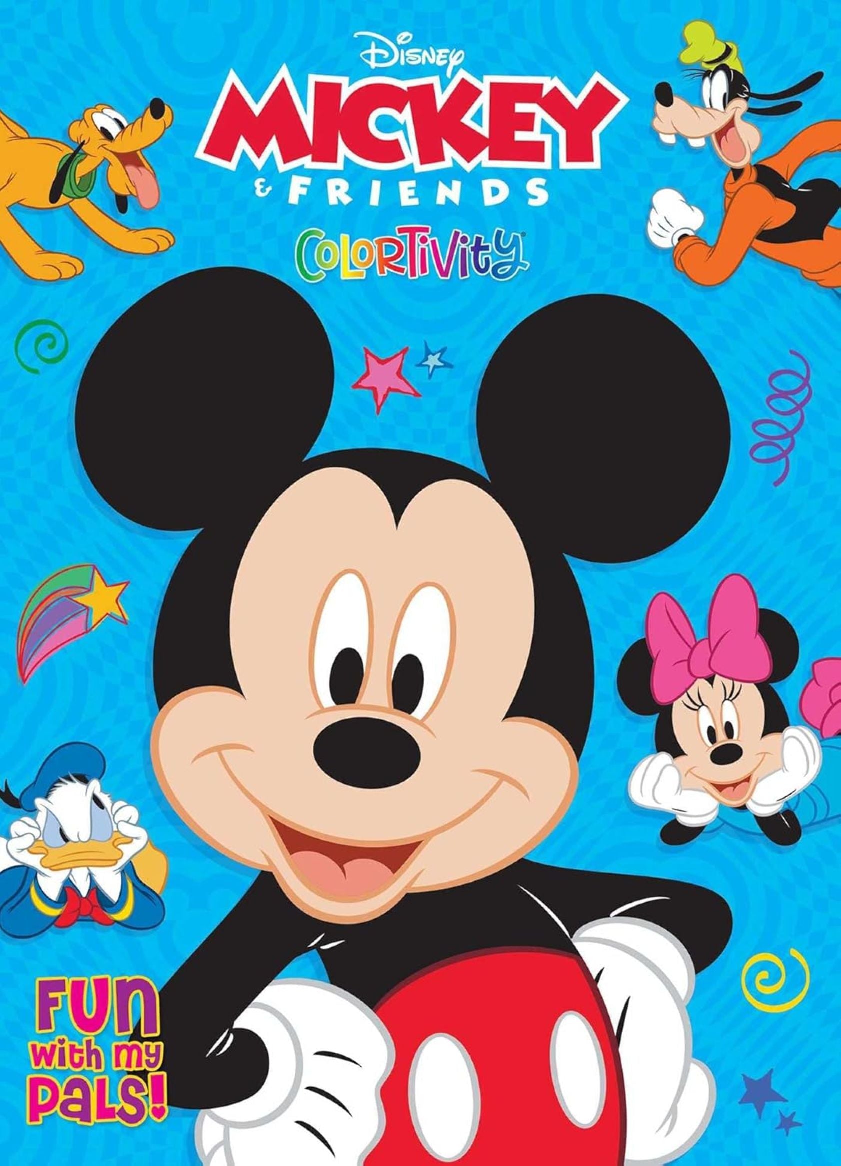 Disney Mickey and Friends Colortivity Adventure Coloring Book – Toys"R"Us