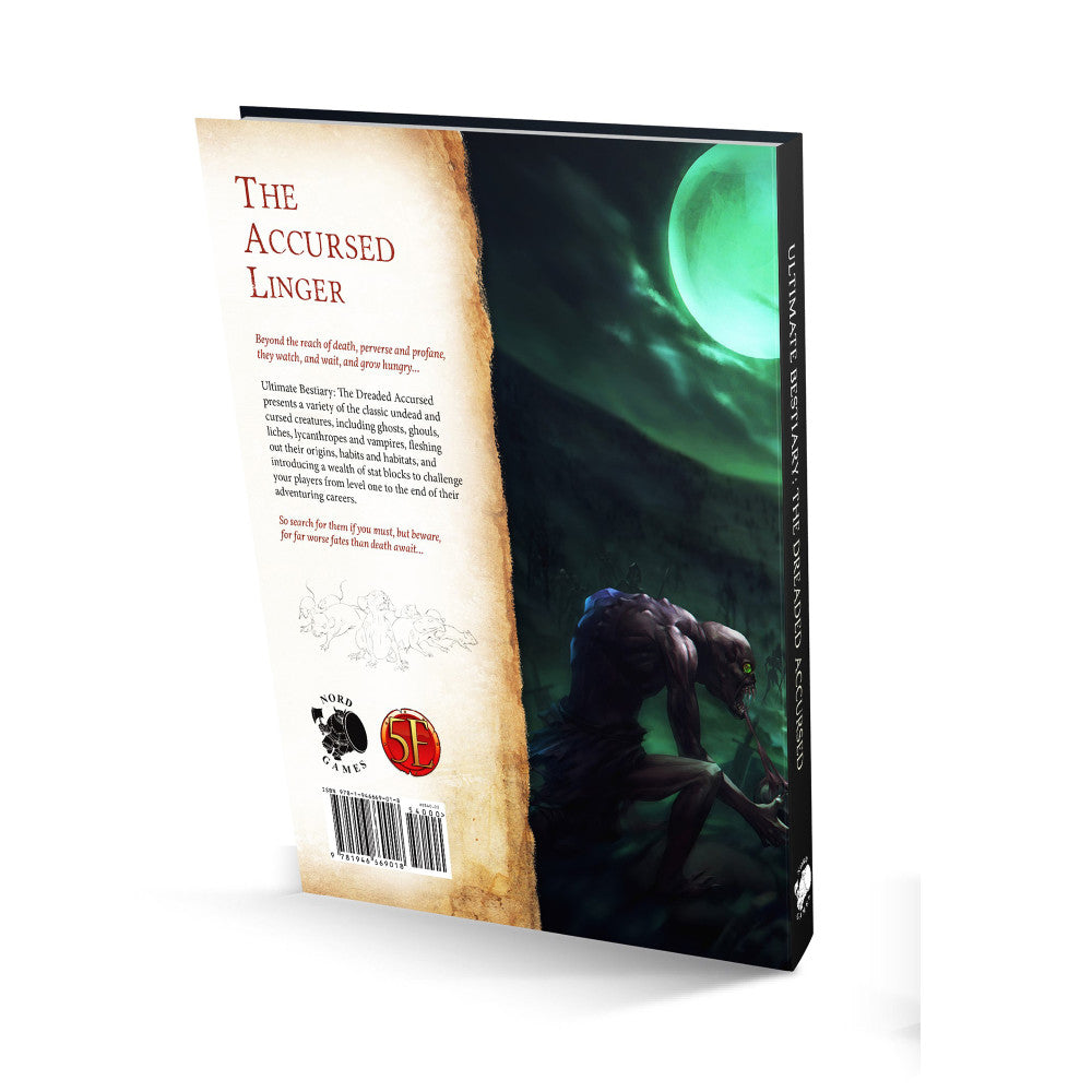 Nord Games: The Dreaded Accursed - Ultimate Bestiary RPG Supplement ...