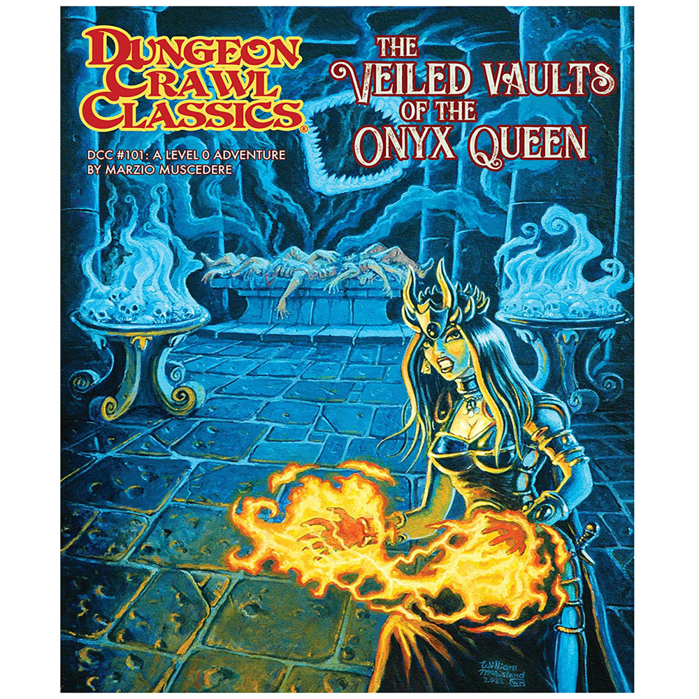 Dungeon Crawl Classics #101 - The Veiled Vaults of the Onyx Queen Adve ...