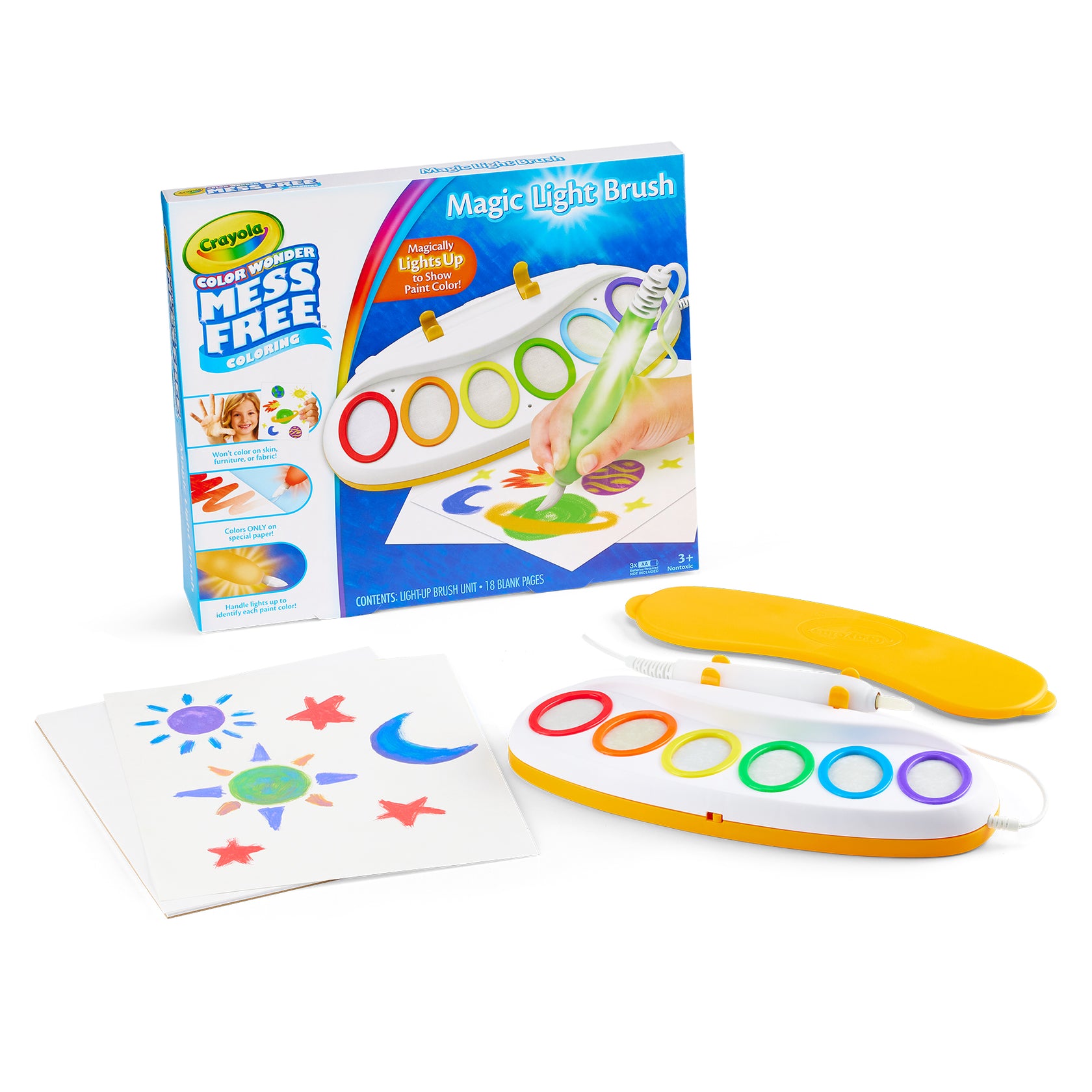 Crayola Color Wonder Magic Light Brush Painting Set – Toys"R"Us