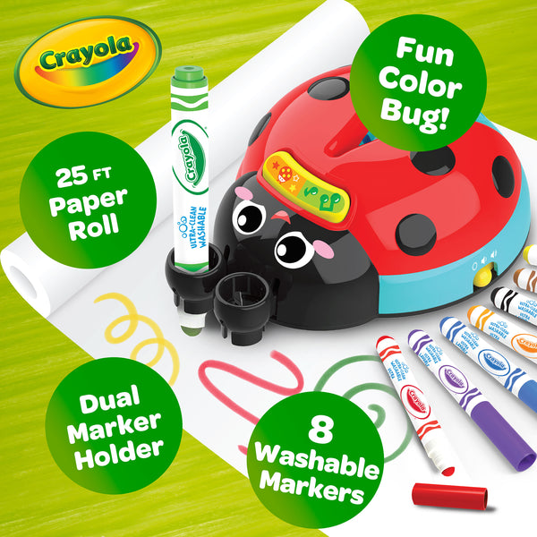 Crayola Musical Doodle Bug Interactive Coloring Toy – Toys"R"Us
