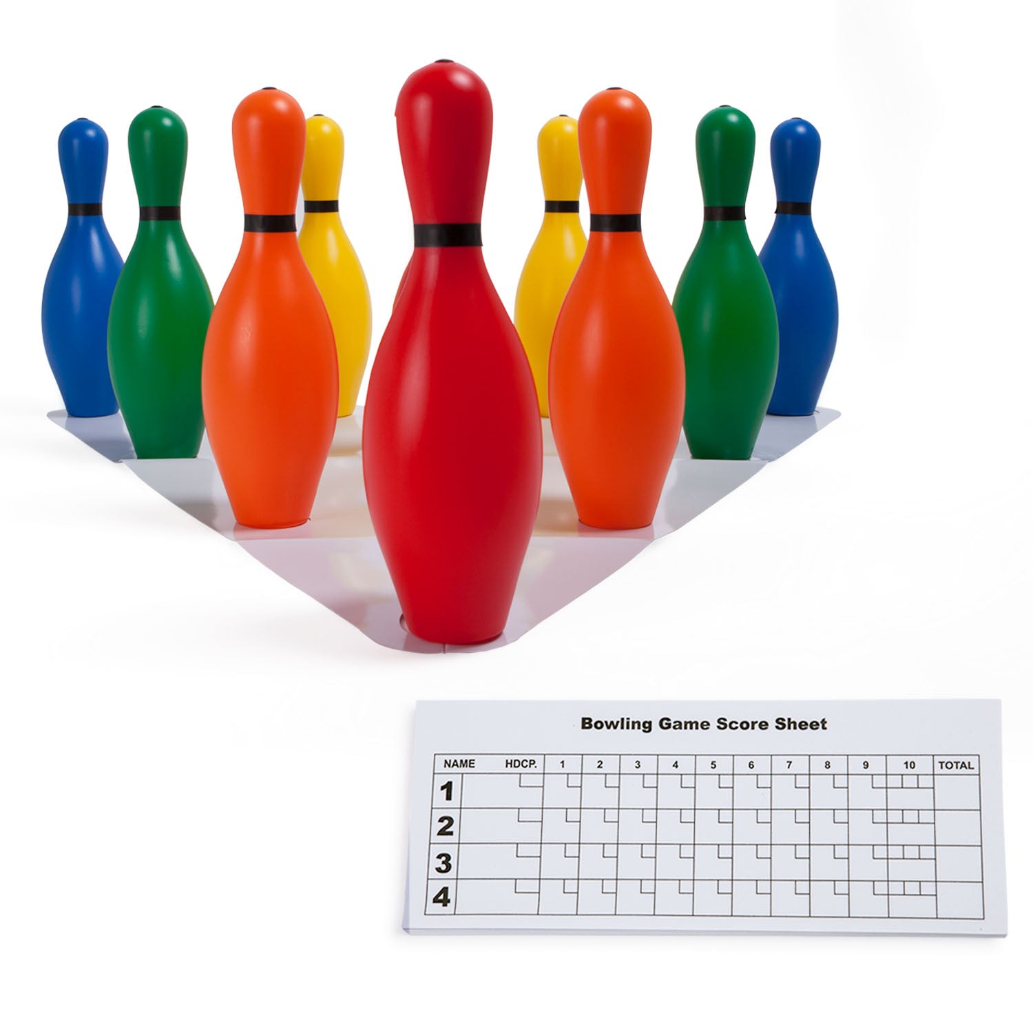 Champion Sports Vibrant 10-Pin Multicolor Bowling Set – Toys"R"Us
