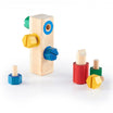 Guidecraft Screw Block™ - Colorful Fine Motor Skill Enhancer - 8 Piece ...