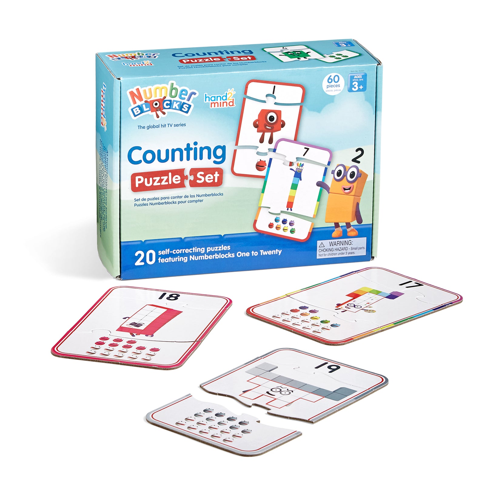 Hand2Mind Numberblocks Counting Puzzle Set - Numeracy Fun - Ages 3-5 – Toys"R"Us