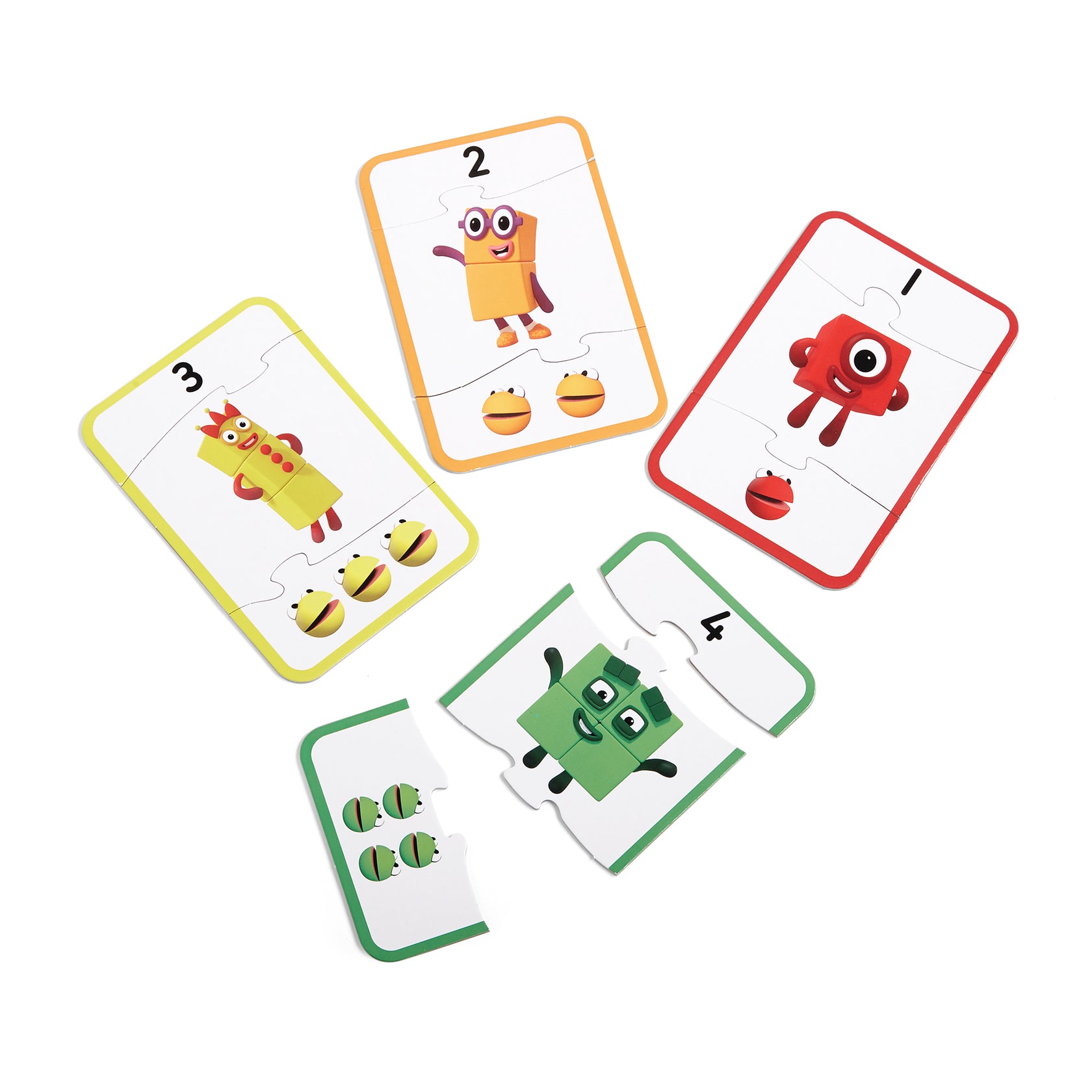 Hand2Mind Numberblocks Counting Puzzle Set - Numeracy Fun - Ages 3-5 ...