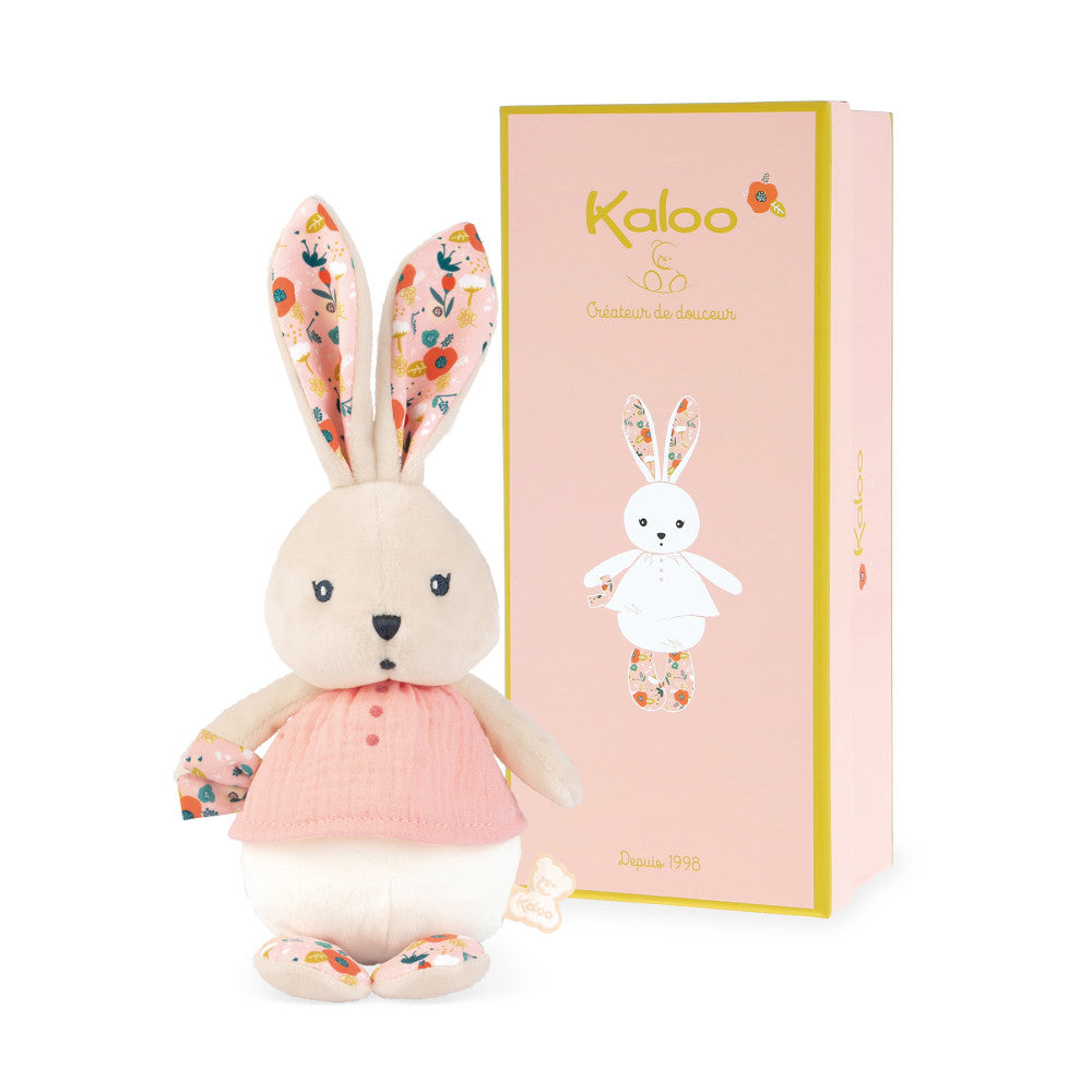 Kaloo K'doux 8.58 inch Plush Rabbit Poppy - Peach – Toys"R"Us