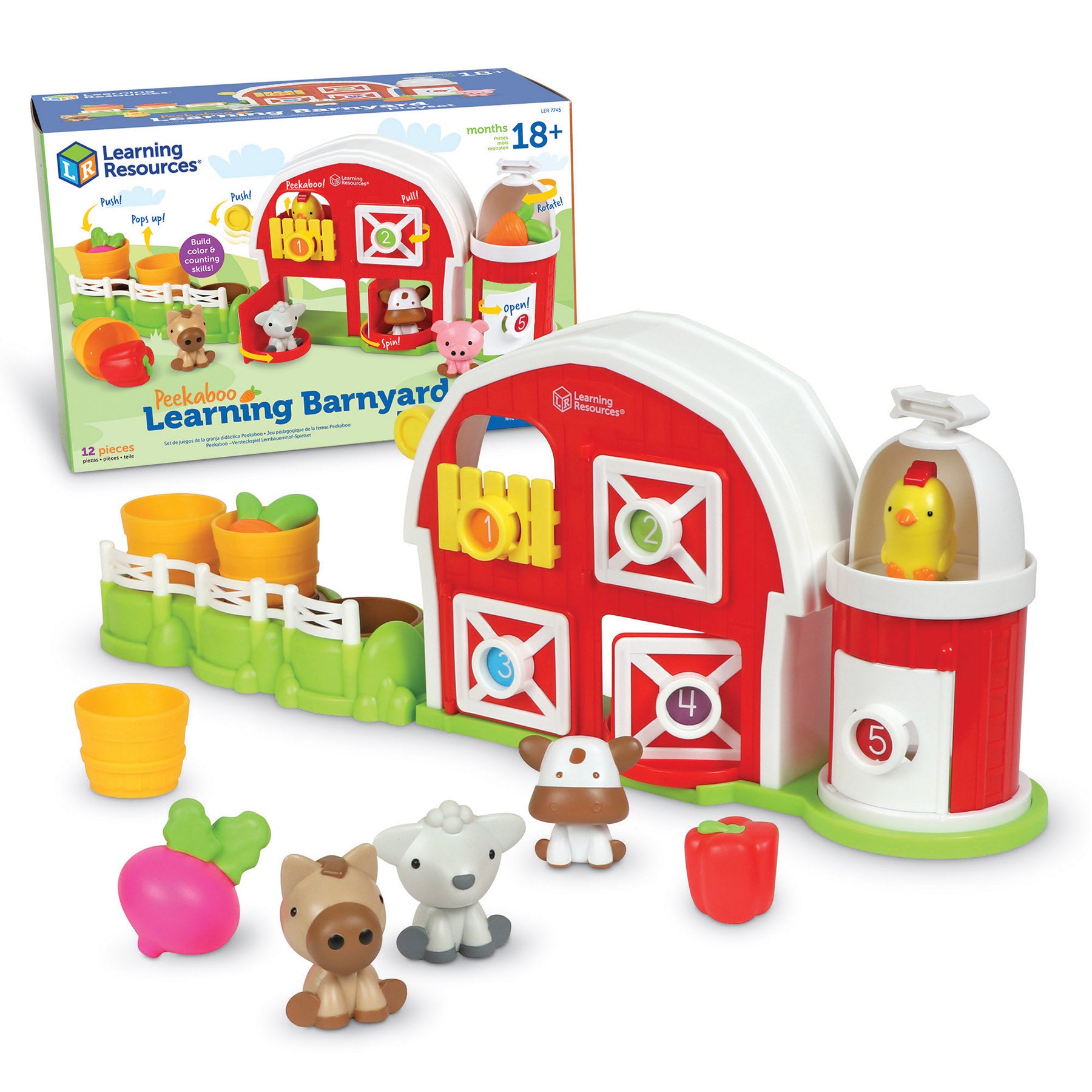 Learning Resources Peekaboo Learning Barn Play Set – Toys"R"Us