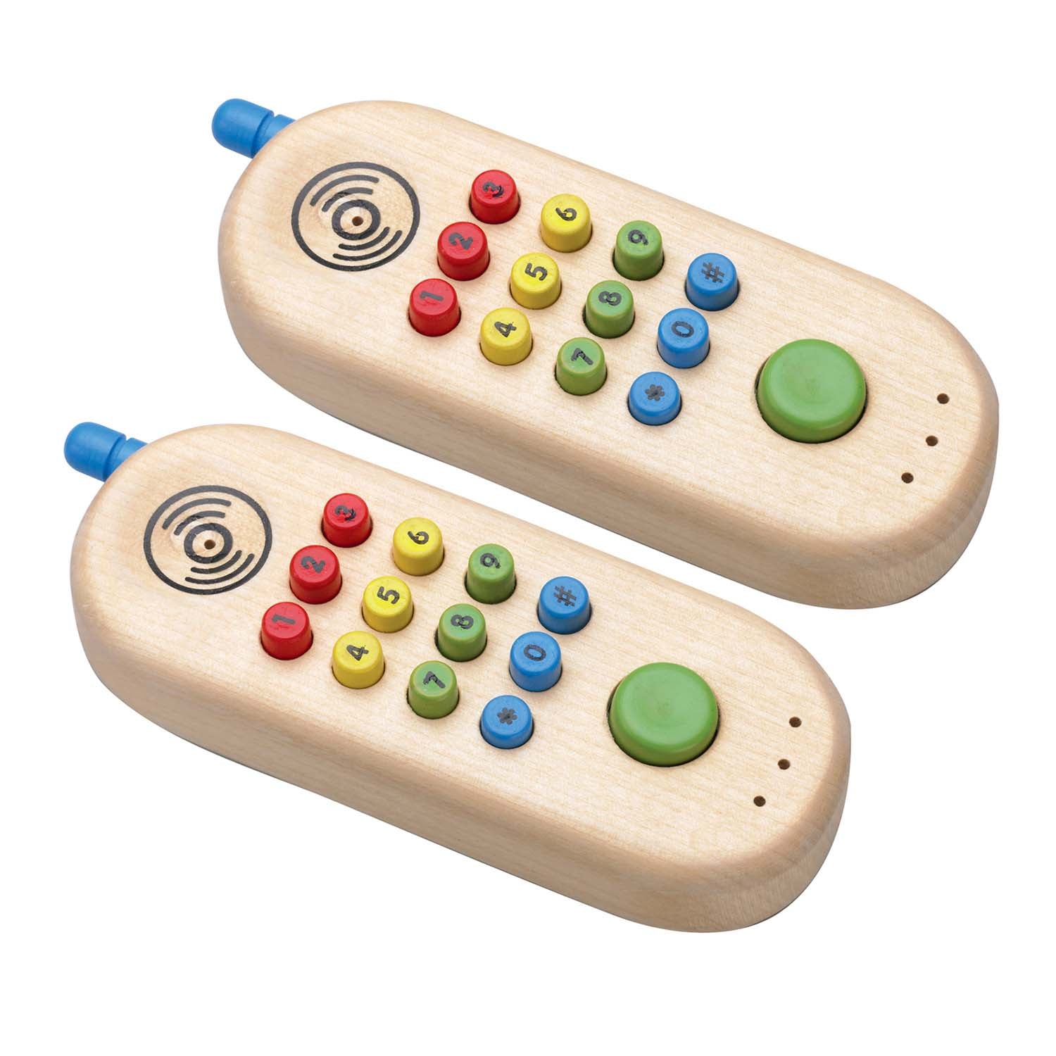 The Original Toy Company Dual Wooden Cell Phones for Toddlers – Toys"R"Us