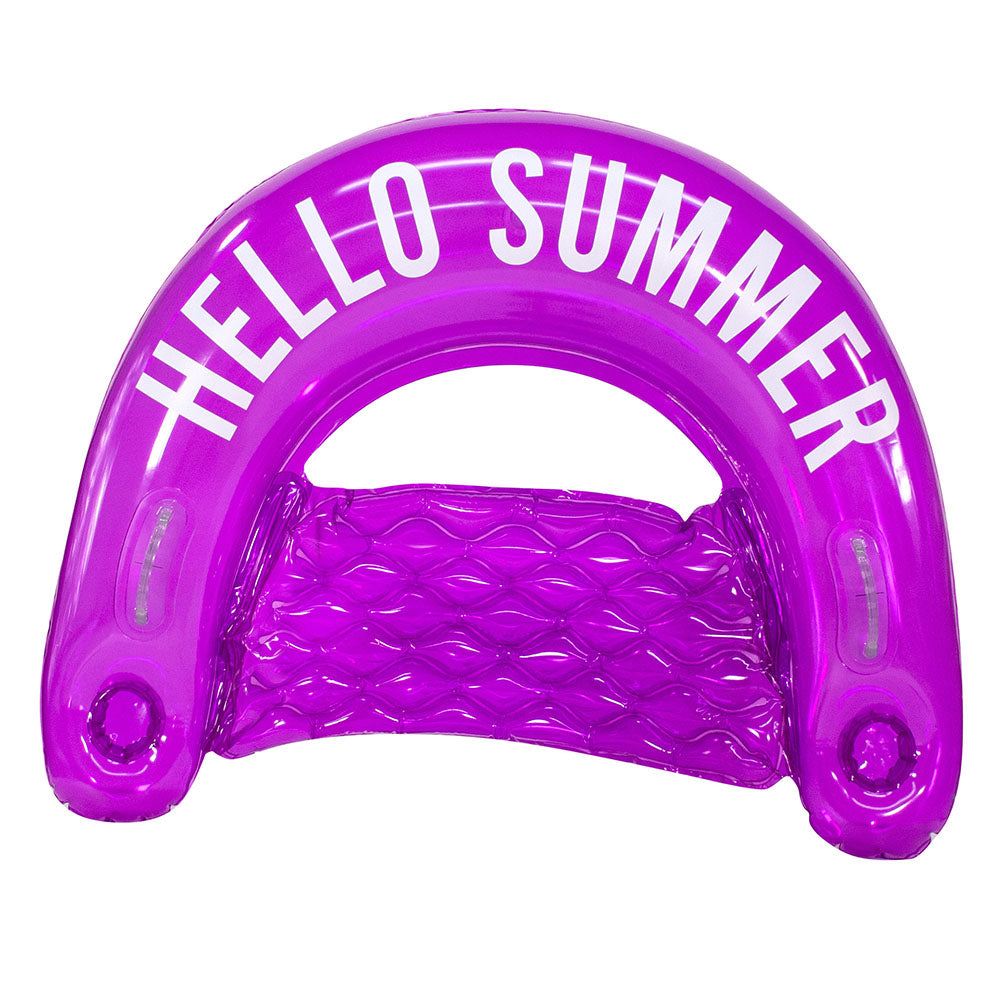 PoolCandy Large Sun Chair - Effervescent Grape Soda - Hello Summer ...