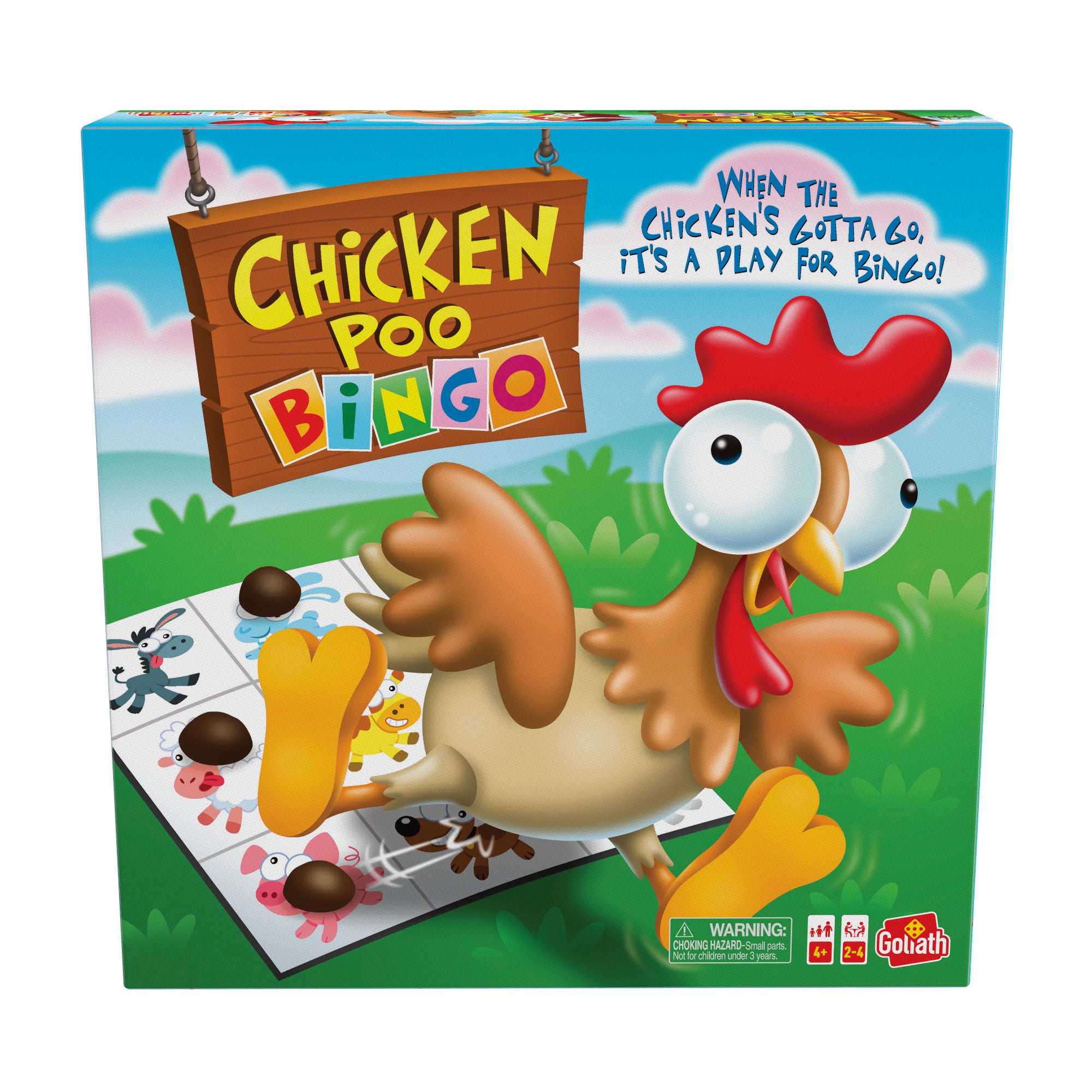 Goliath Chicken Poo Bingo Family Board Game – Toys"R"Us