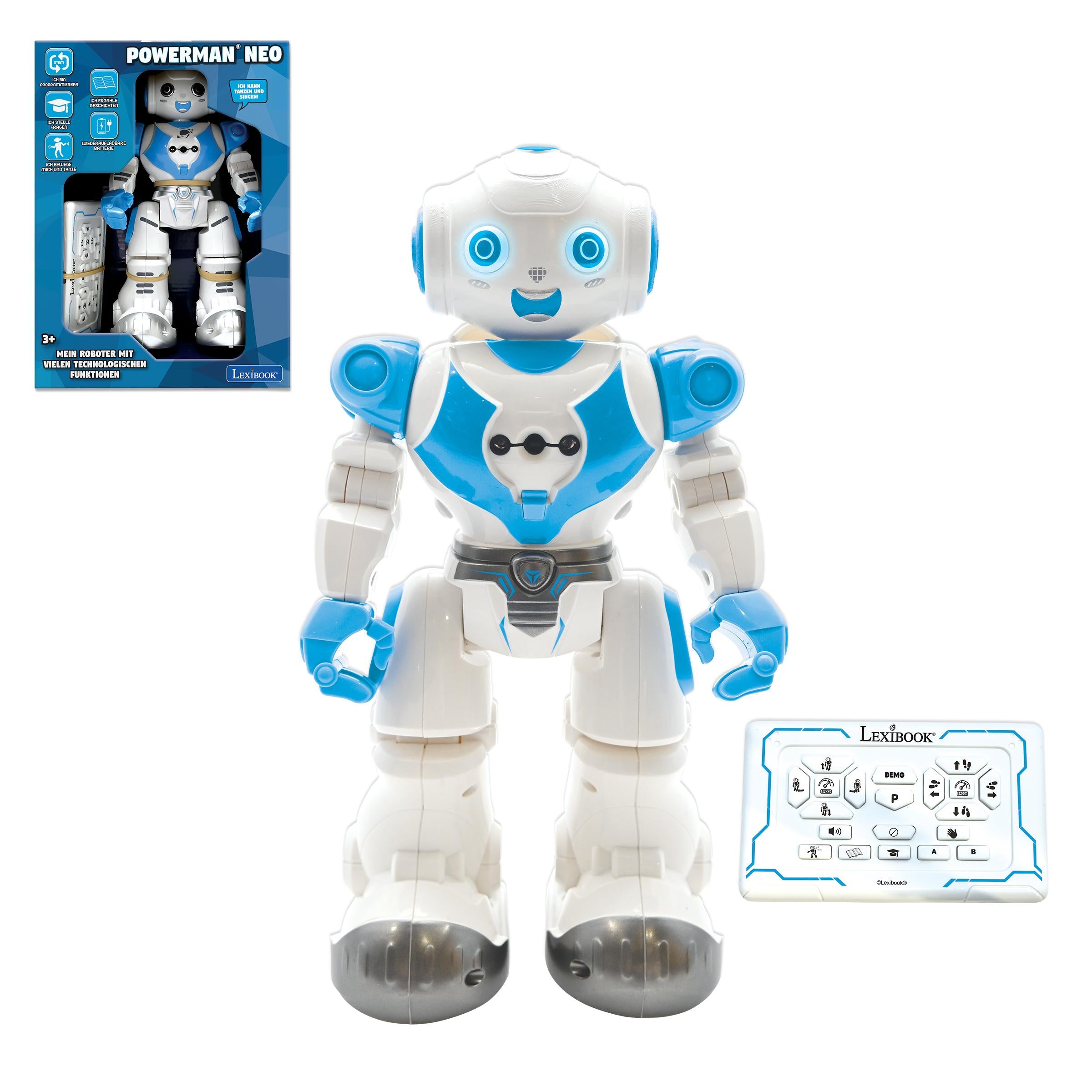 LEXIBOOK Powerman Neo Interactive Programmable Robot – Toys"R"Us