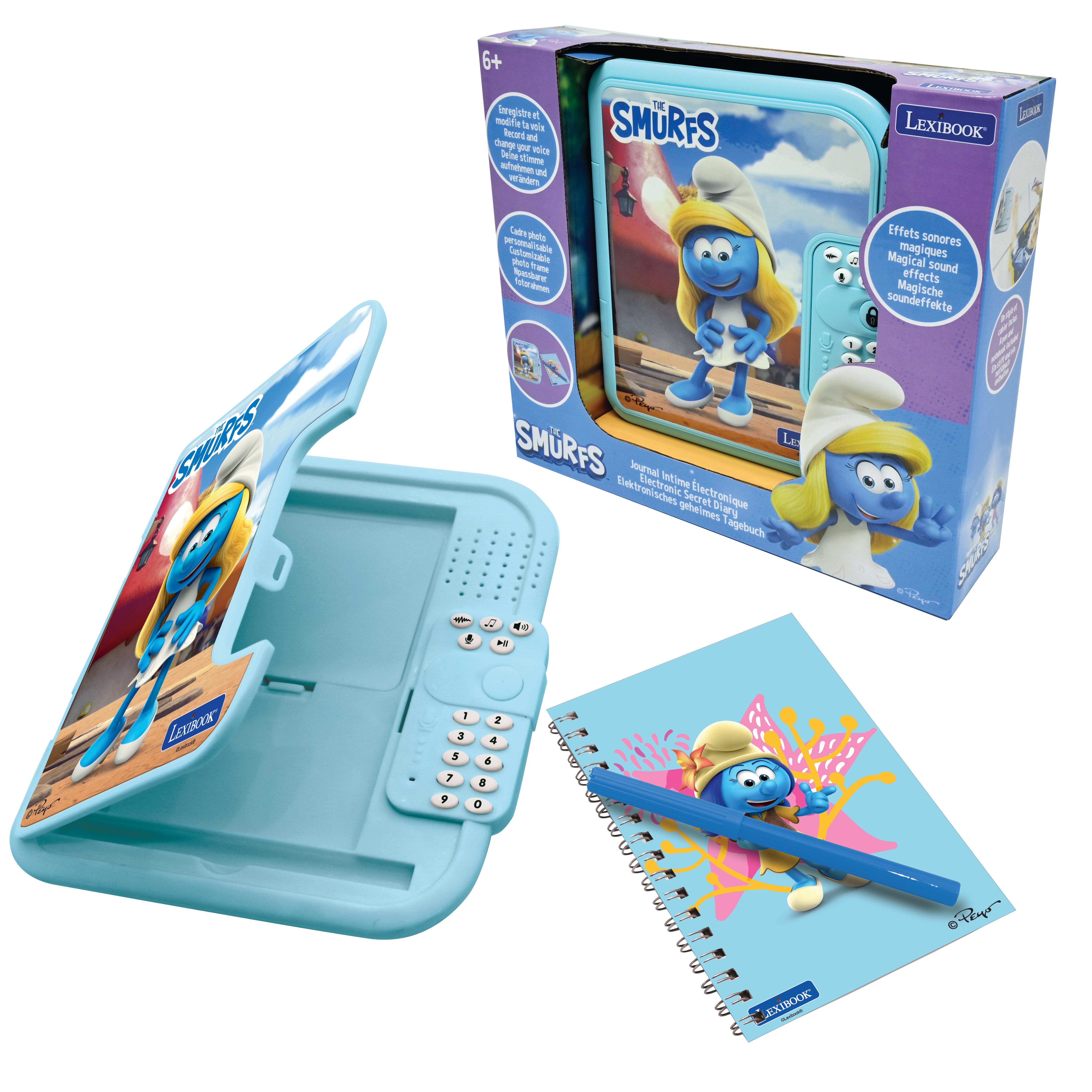 Smurfs Secret Safe Electronic Diary – Toys"R"Us