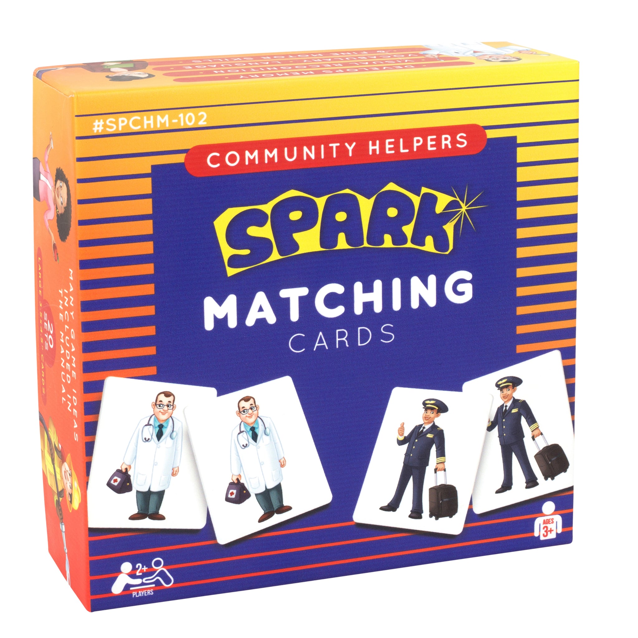 Spark Innovations Community Helpers Memory Matching Game – Toys"R"Us