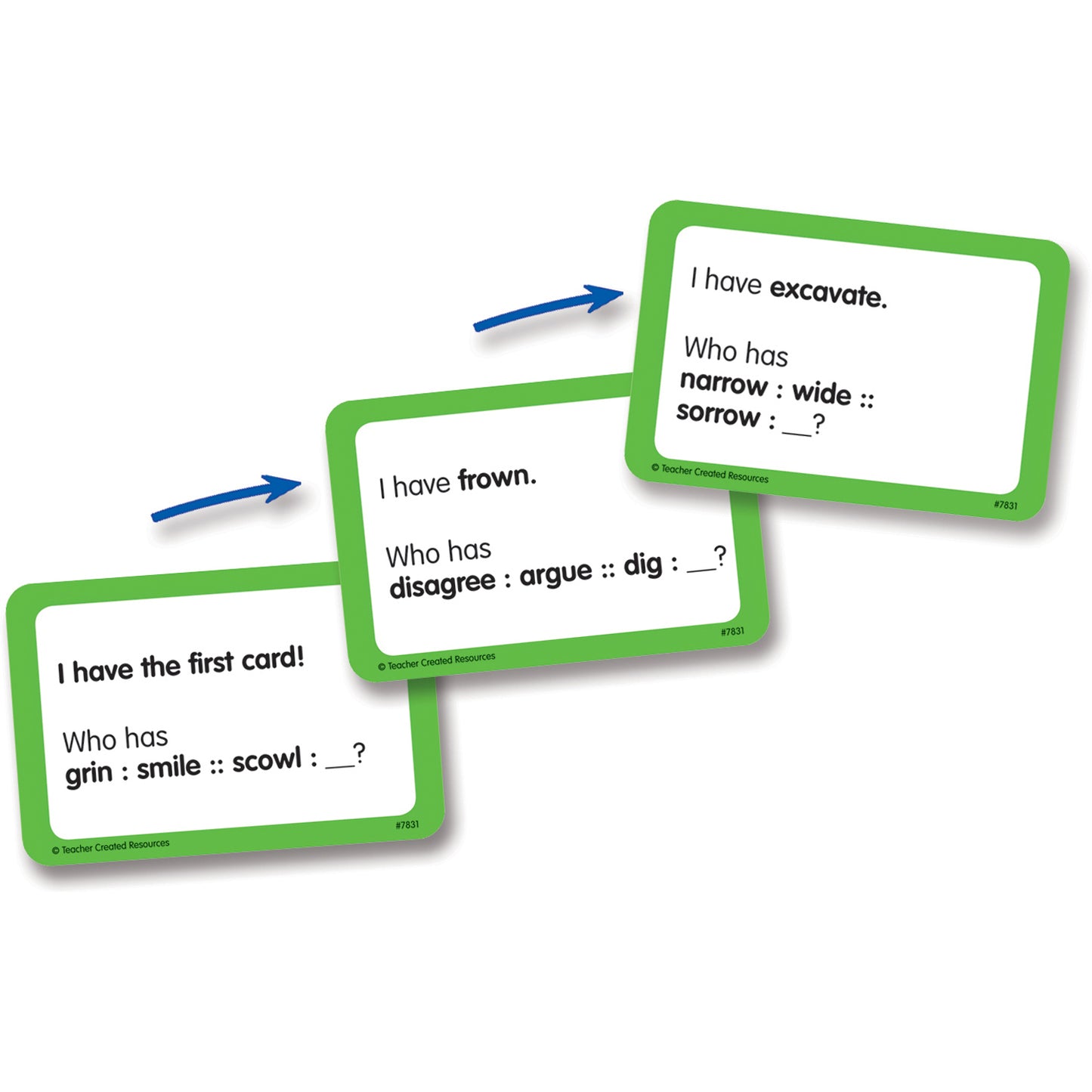 Teacher Created Resources I Have, Who Has Language Arts Game - Grades ...