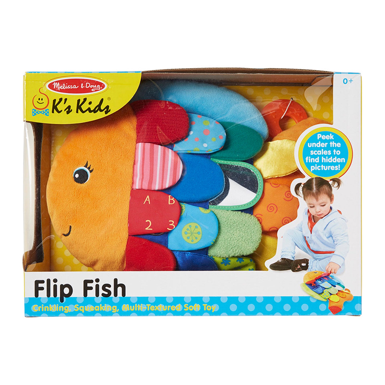 Melissa & Doug Flip Fish - Colorful Infant-Toddler Sensory Toy – Toys"R"Us