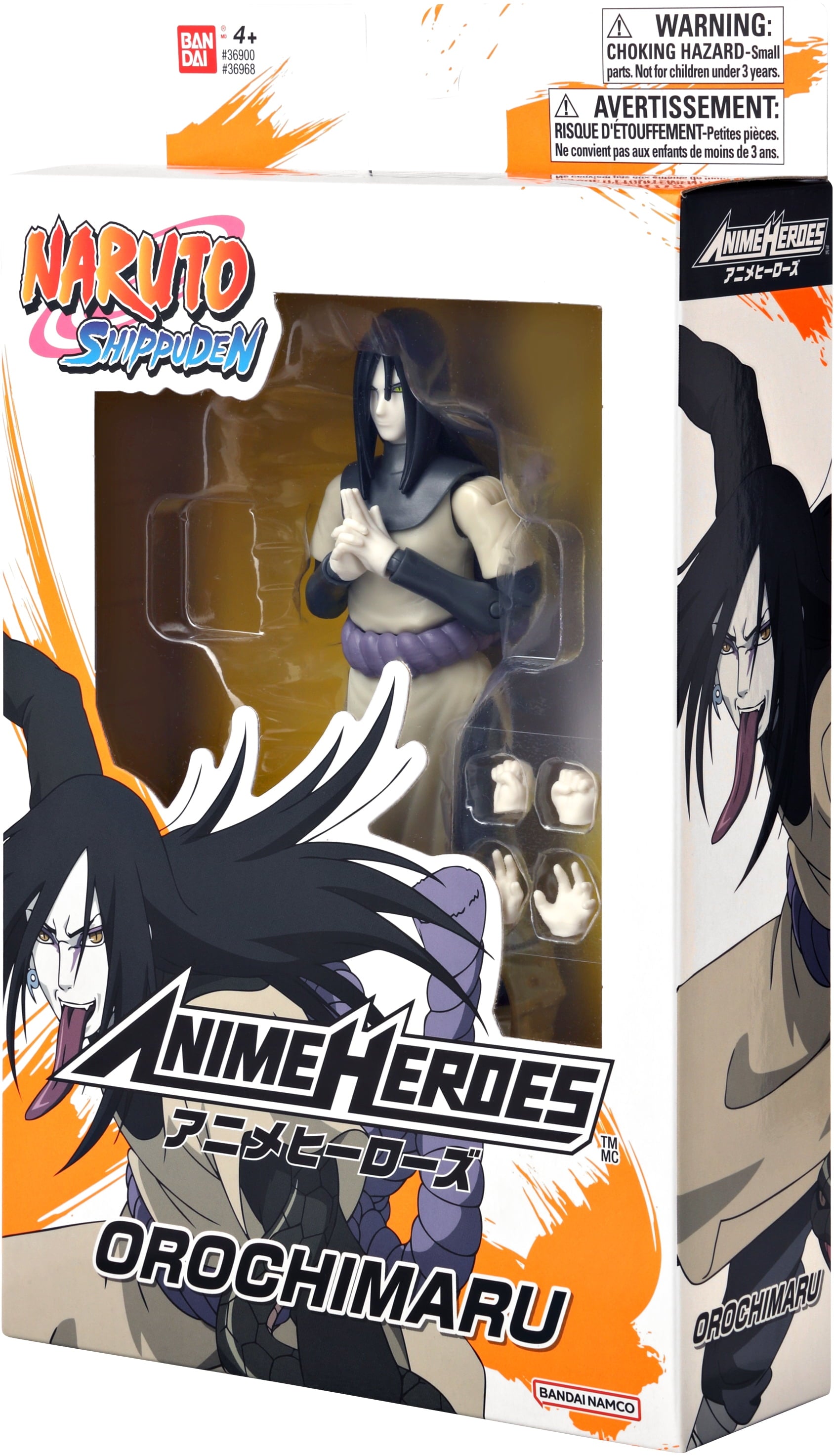 Bandai Namco ANIME HEROES 6.5 inch Action Figure - Naruto Uzumaki ...