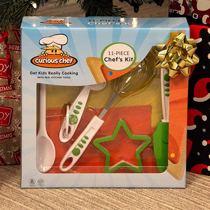 Curious Chef 11-Piece Chef Kit - Vibrant Yellow/Orange – Toys"R"Us