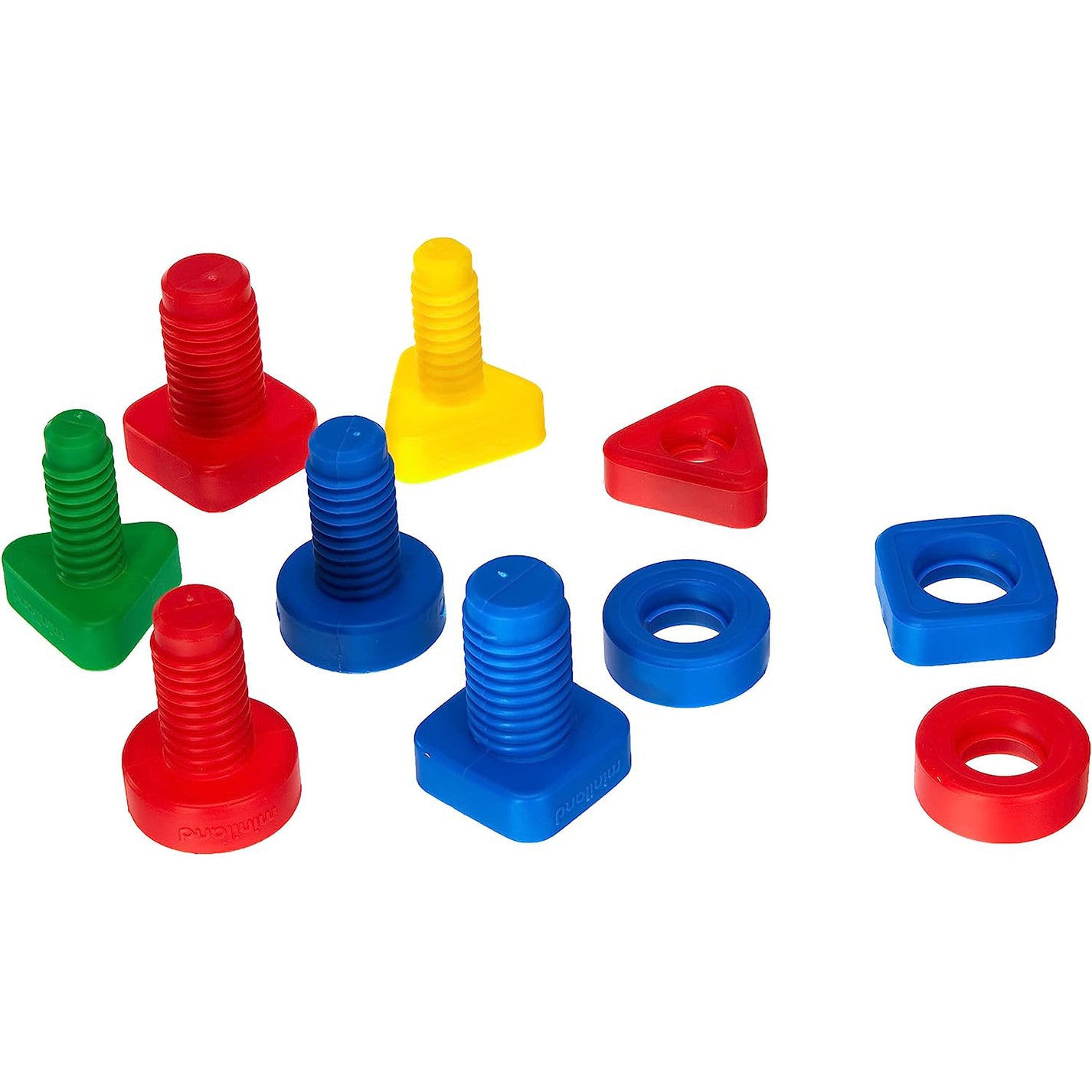 Miniland Educational Nuts & Bolts School Activity Set - 24-Piece Learn ...