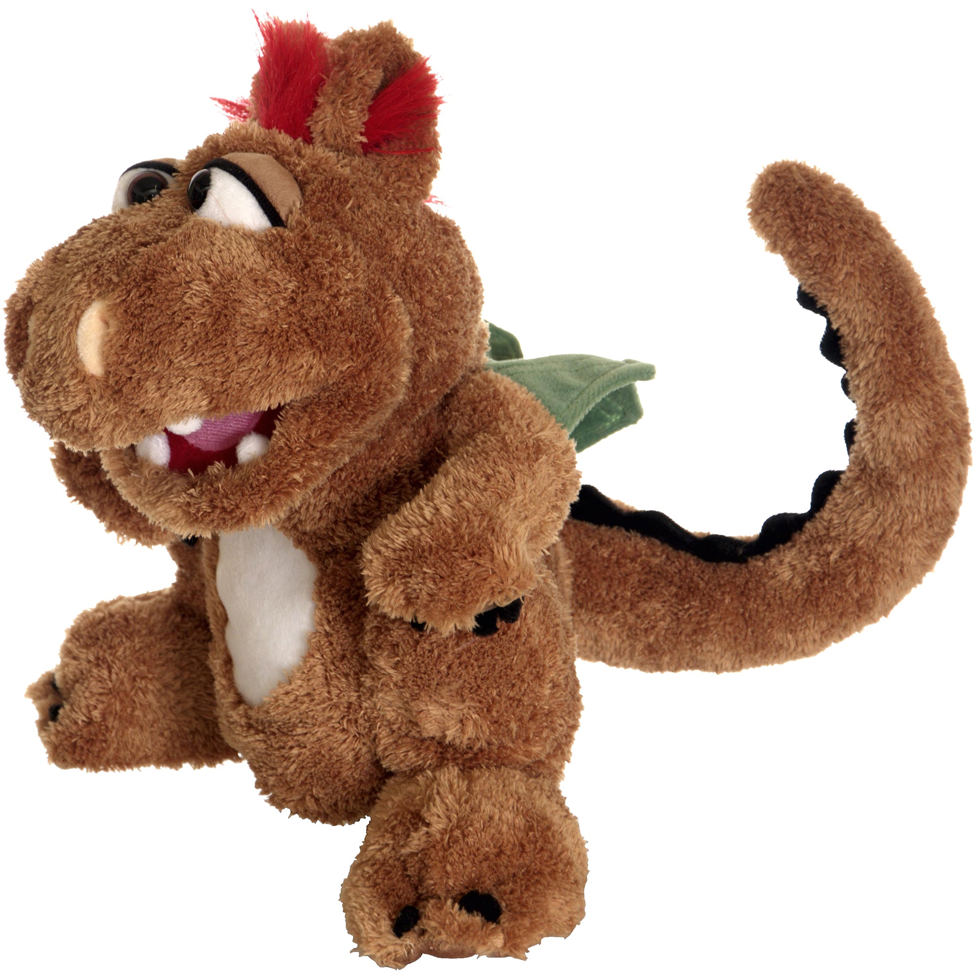 Living Puppets Ollie The Brown Dragon 14" Plush Hand Puppet – Toys"R"Us