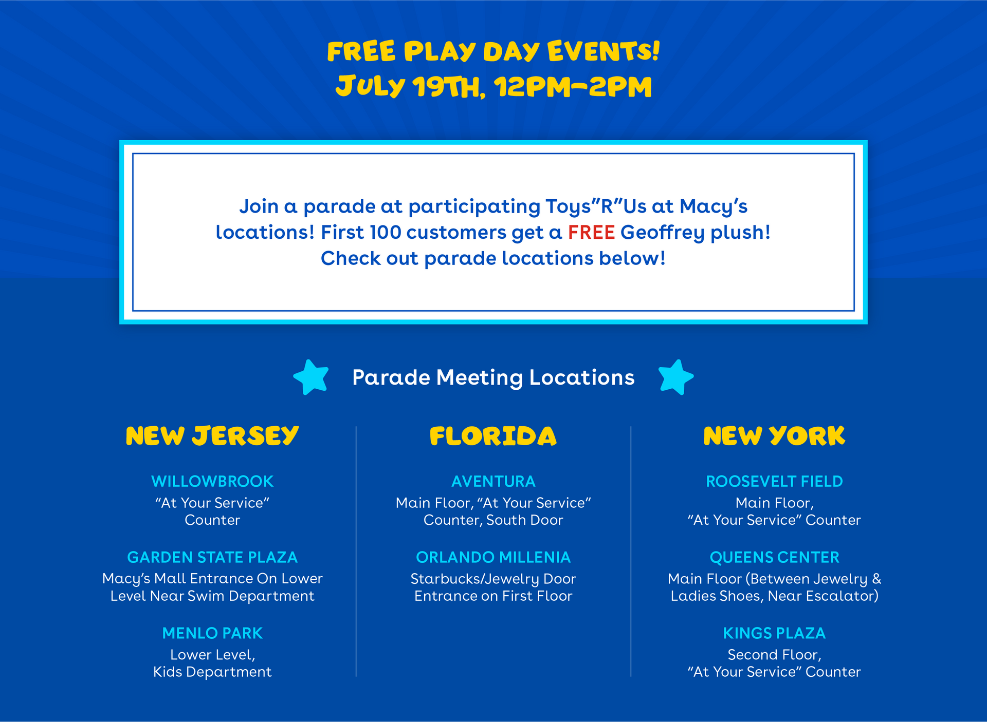 Play Day – Toys"R"Us