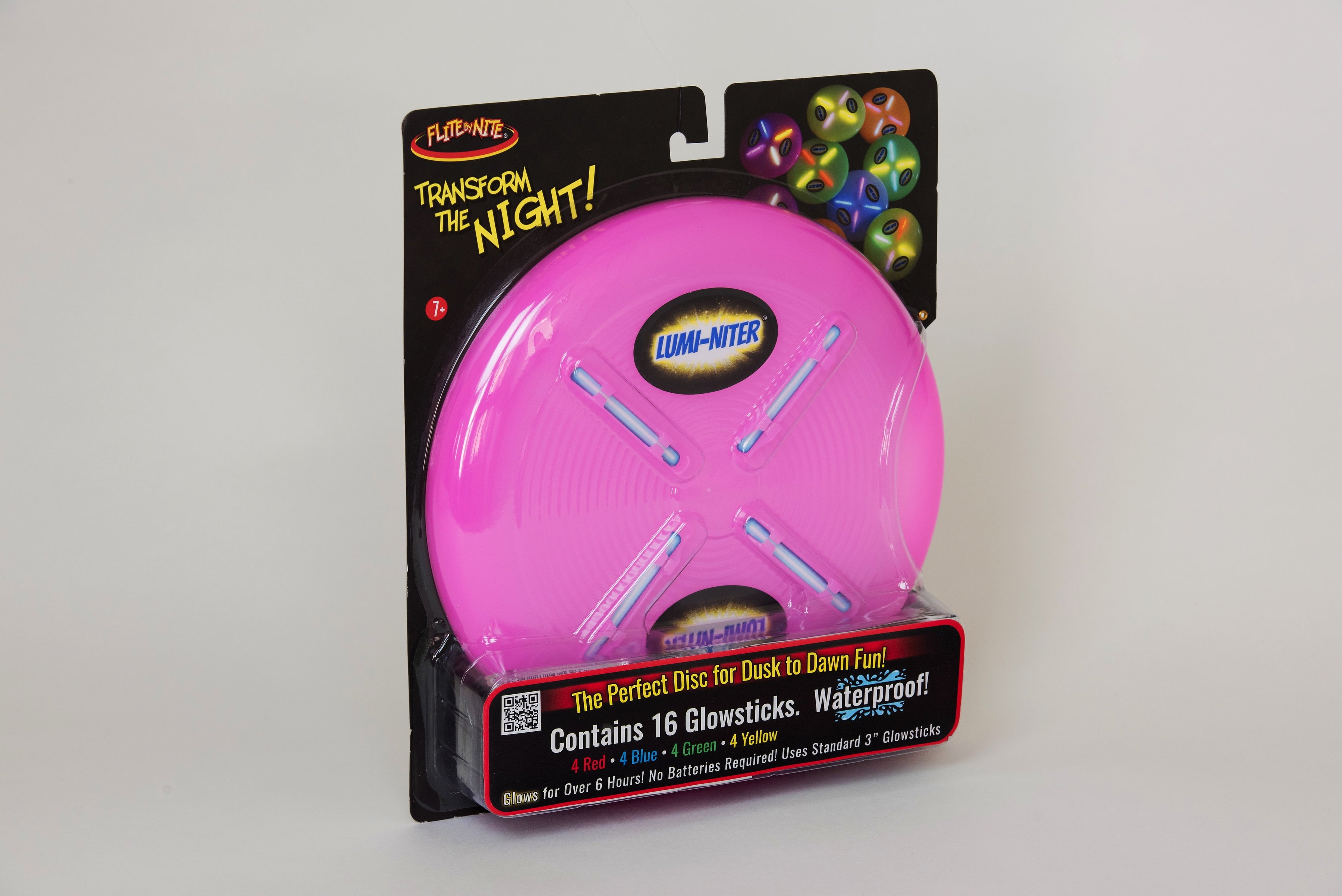 Lumi-niter Glow Disc Kit - Raspberry Night Play – Toys"R"Us