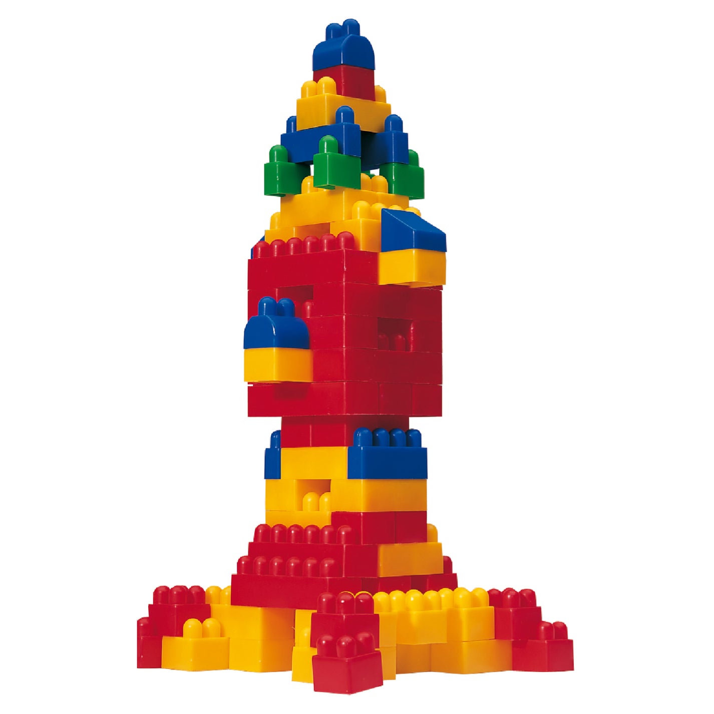 Miniland Educational 120-Piece Interlocking Plastic Blocks Set with Wh ...