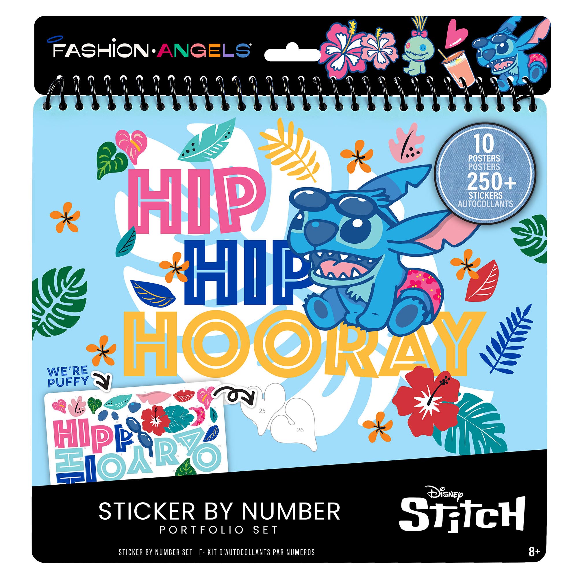 Disney Stitch Sticker By Number Portfolio Set - Creative Kids Crafts K ...