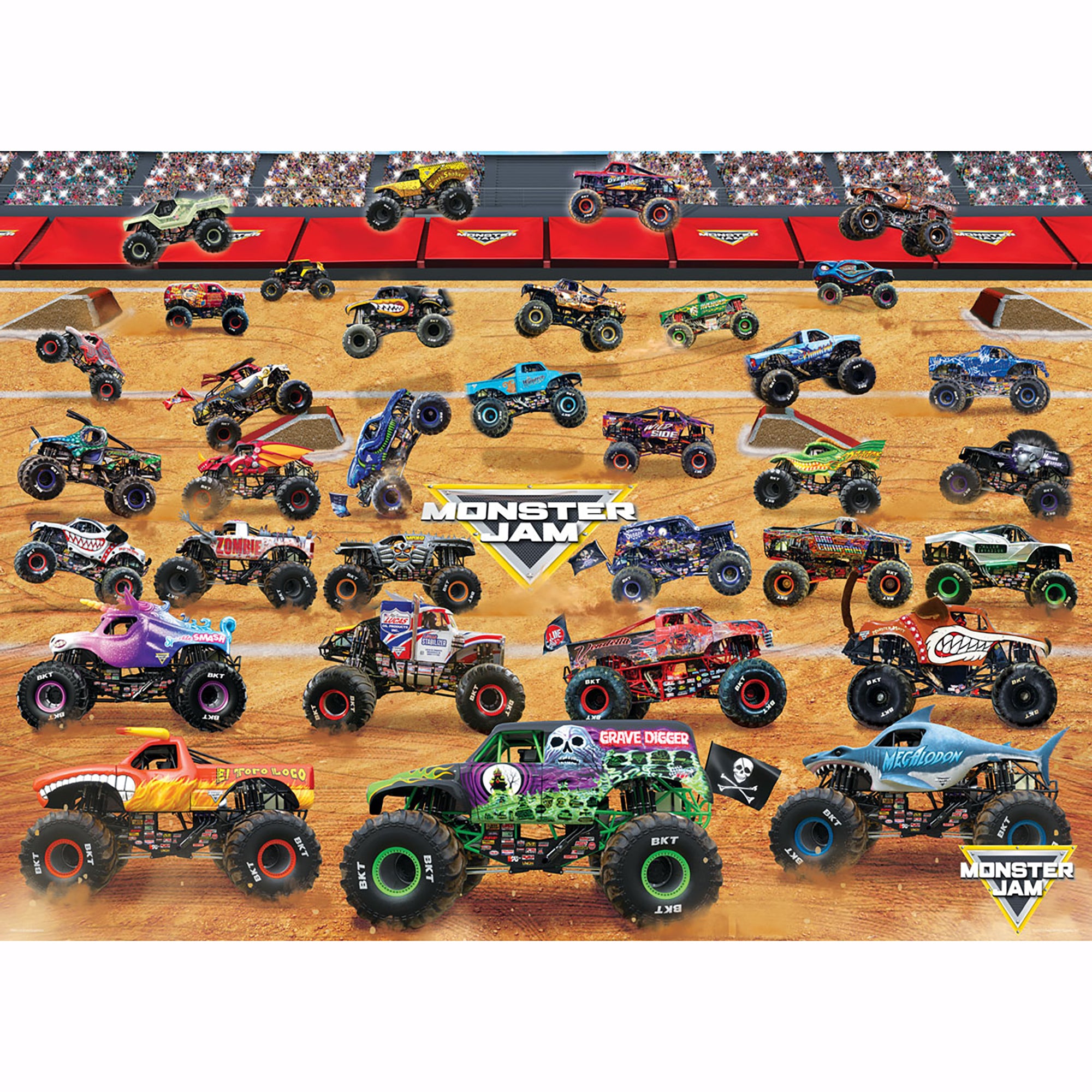 Monster Jam Extreme Showdown Jigsaw Puzzle - 1000 pc – Toys"R"Us