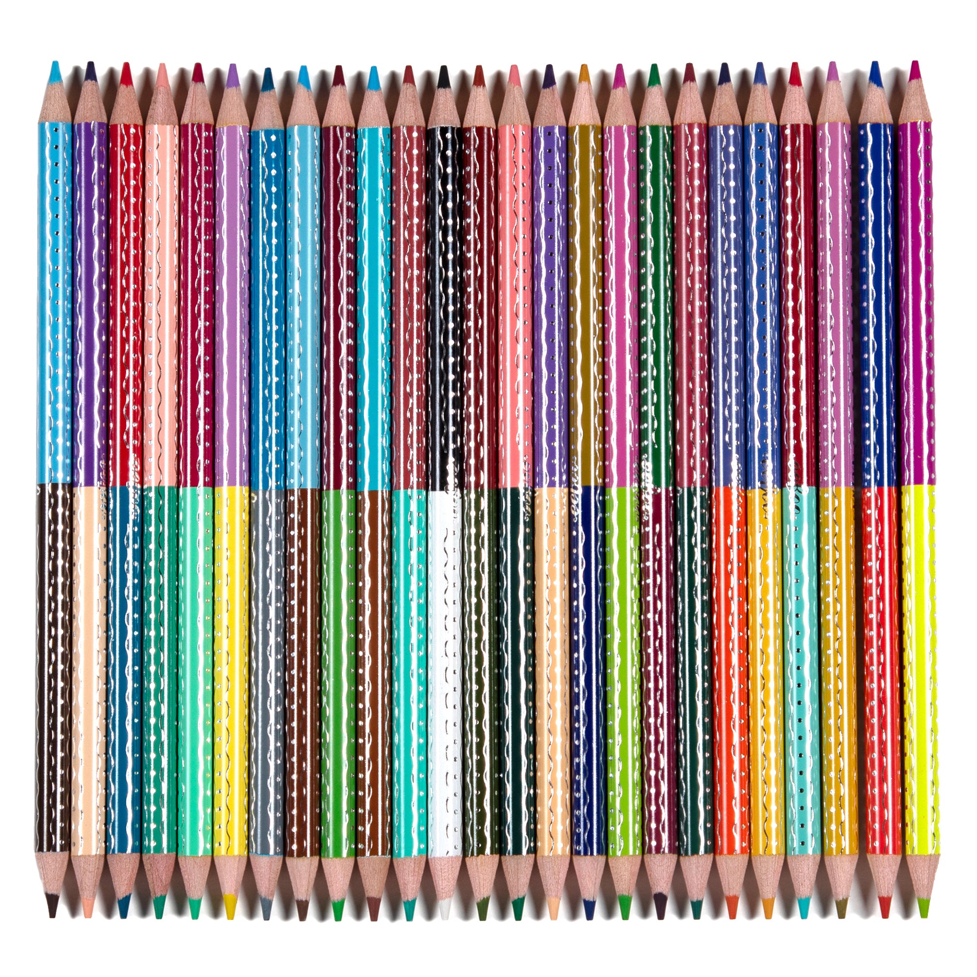 eeBoo Rainbow Collection Double-Sided 25pc Colored Pencils Set – Toys"R"Us