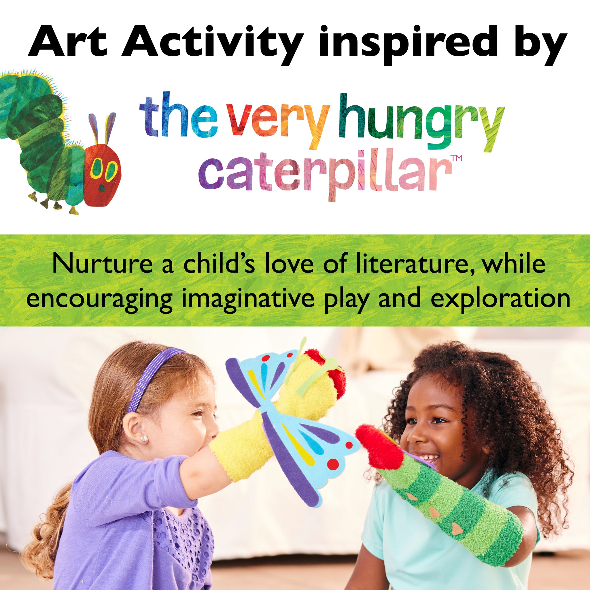 Creativity for Kids Very Hungry Caterpillar Hand Puppet Craft Kit ...