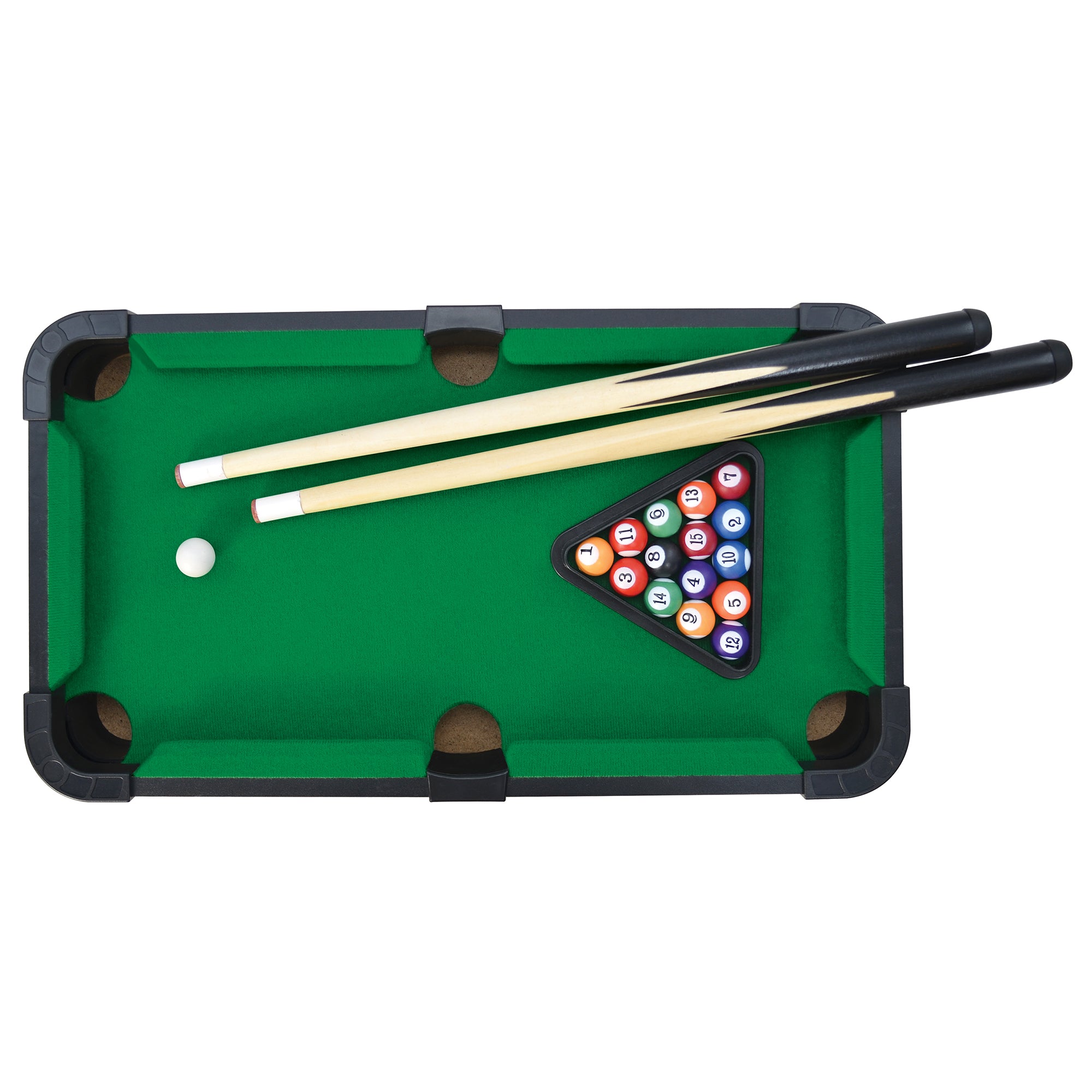 Mini Tabletop Pool Set - Classic 20-inch Billiards Game – Toys"R"Us