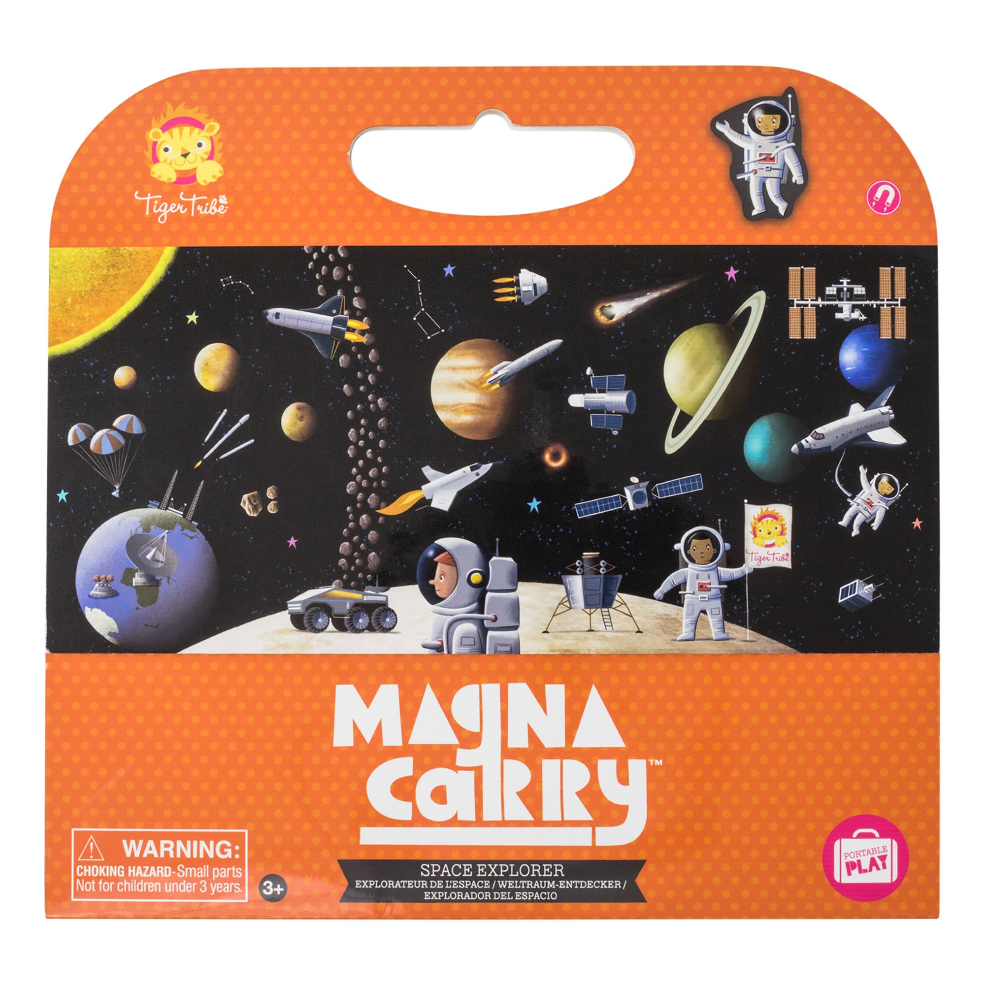 Tiger Tribe Magna Carry Space Explorer - Magnetic Space Adventure Play ...